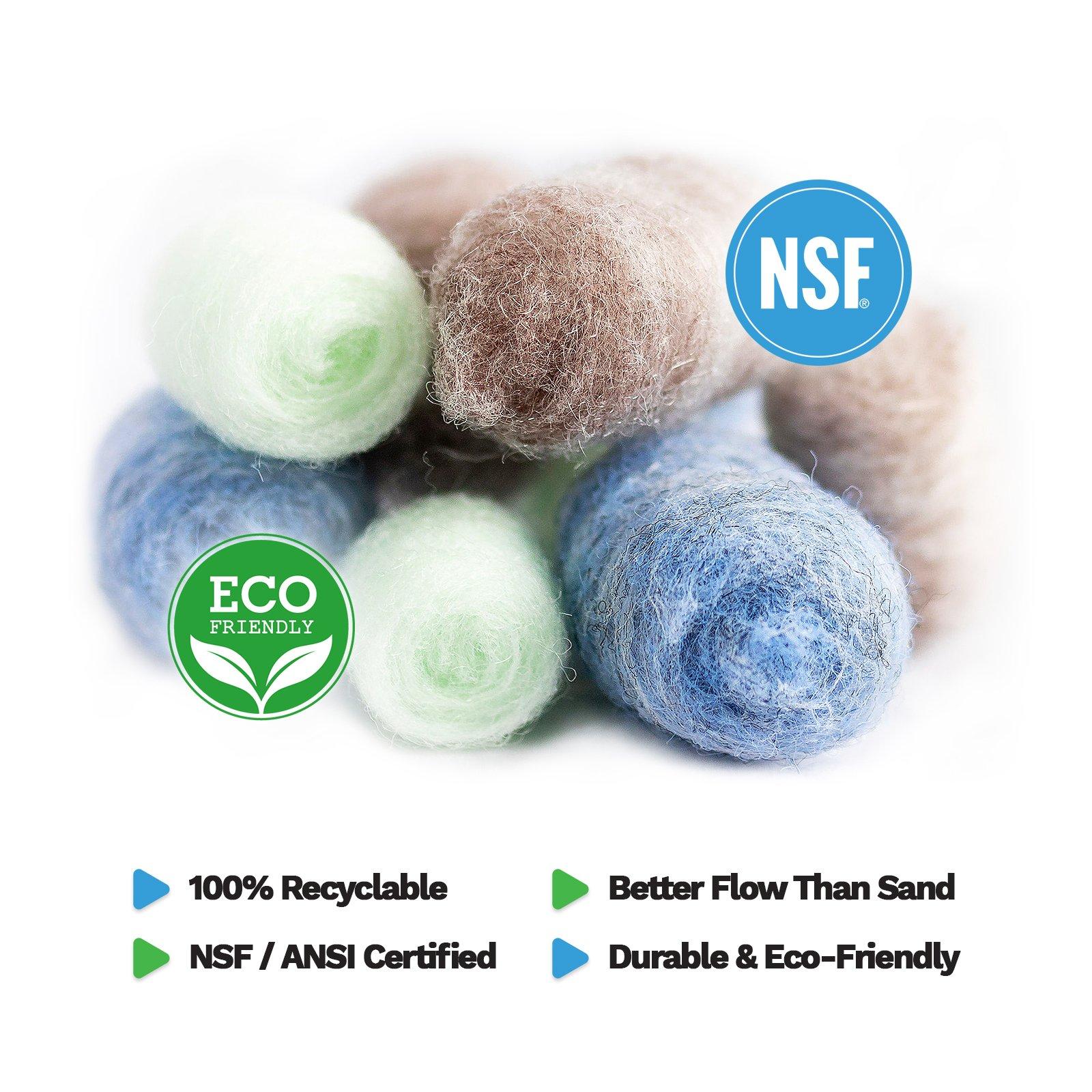 FilterBalls Blu 10 1 Cubic Ft of Media | Leslie's Pool Supplies