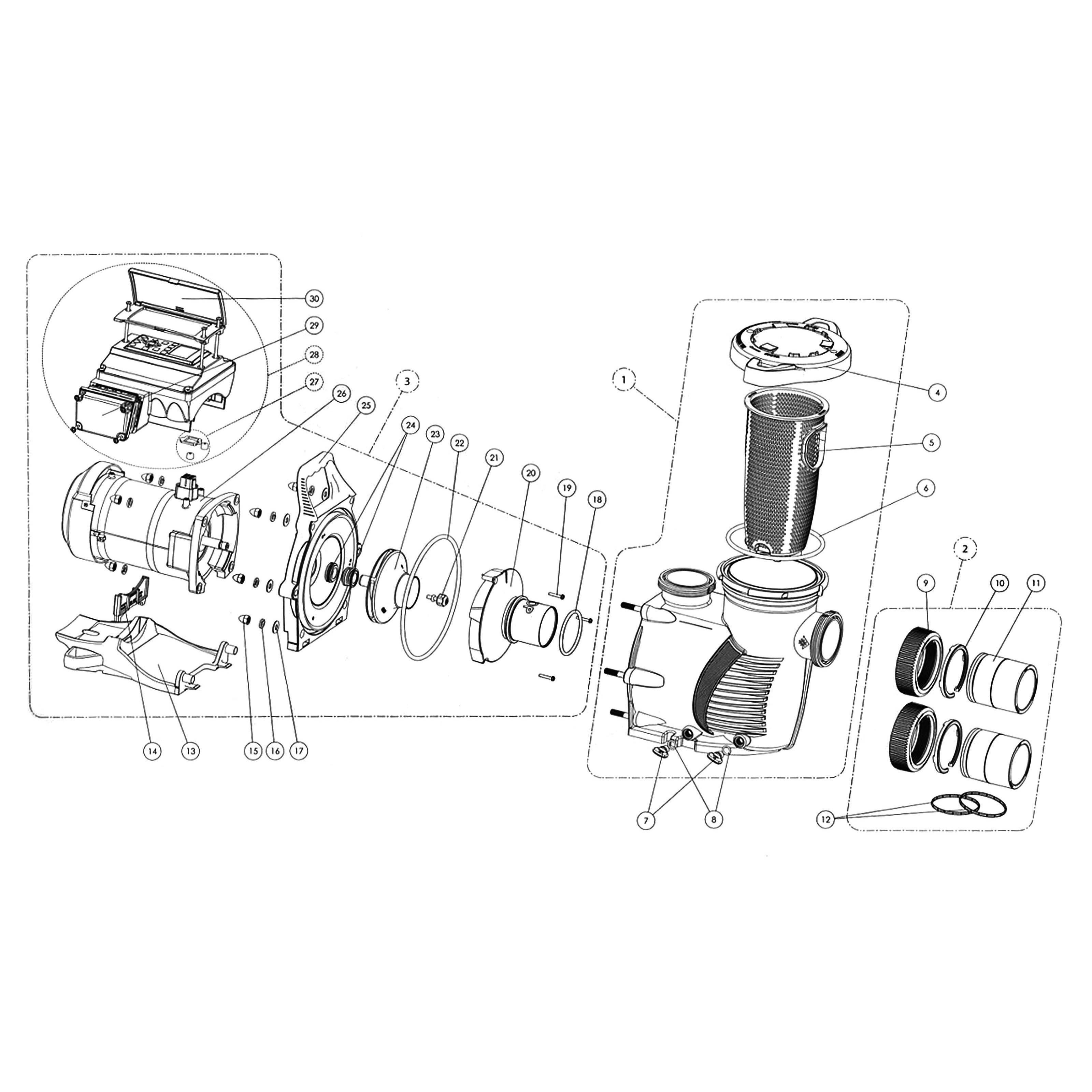 Leslie's Pool Supplies | Sta-Rite Pump Parts