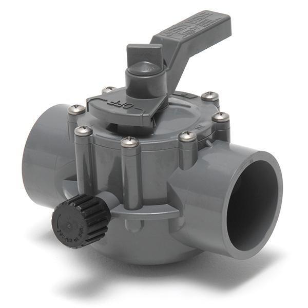 Two-Way Standard Grey Valves | In The Swim