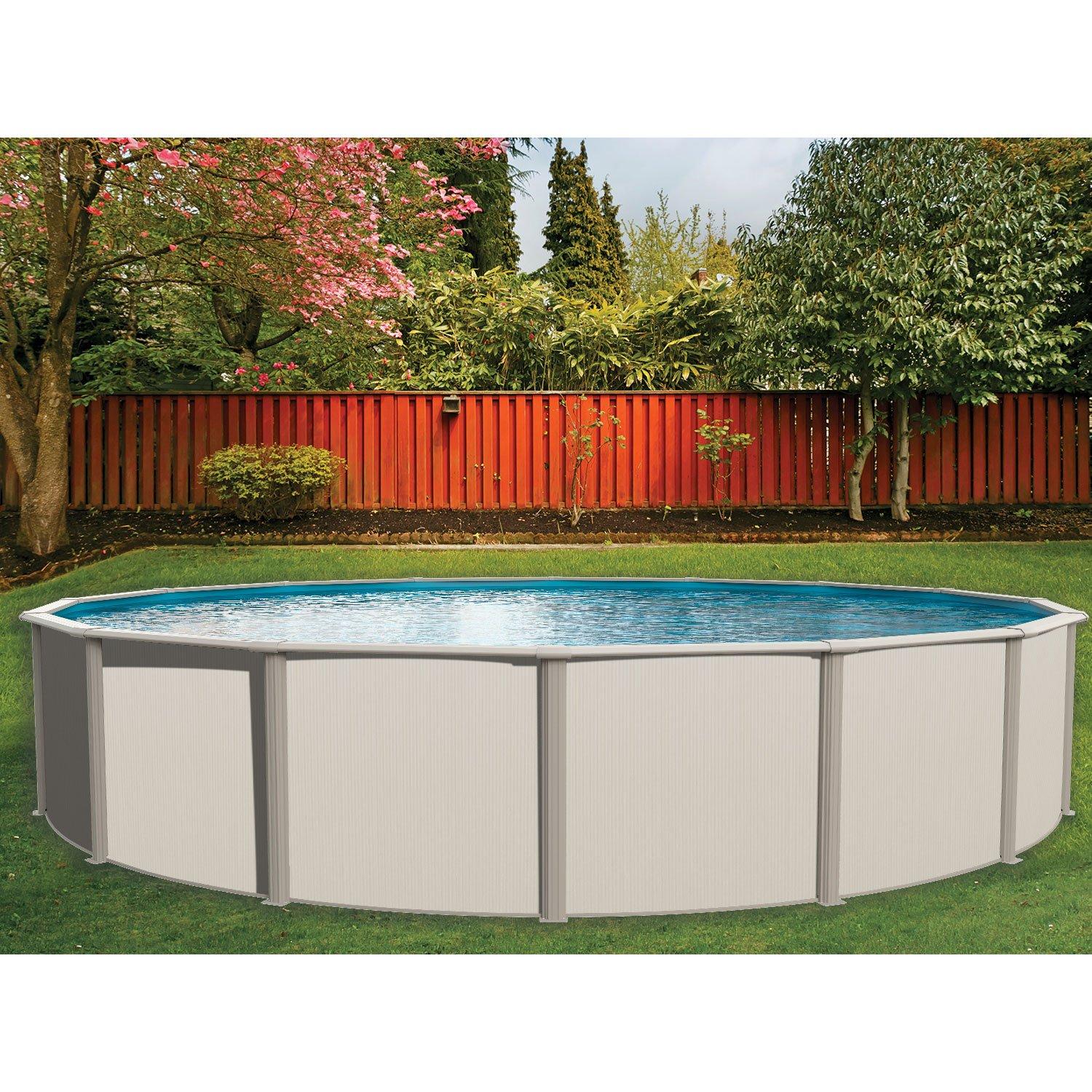Weekender 18ft x 48in Round Above Ground Pool Package | In The Swim