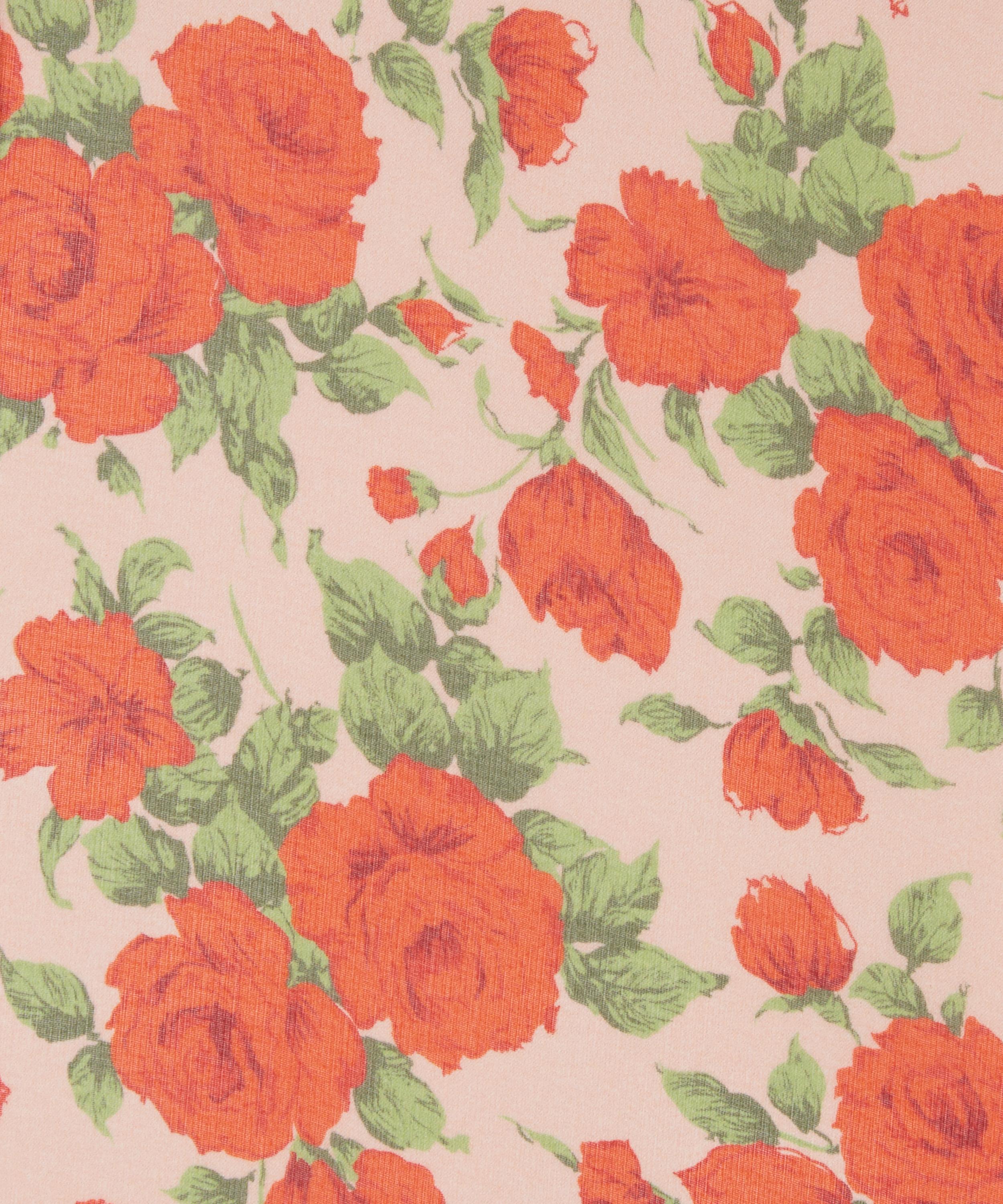 Liberty Fabrics Carline Rose Silk Chiffon | Liberty
