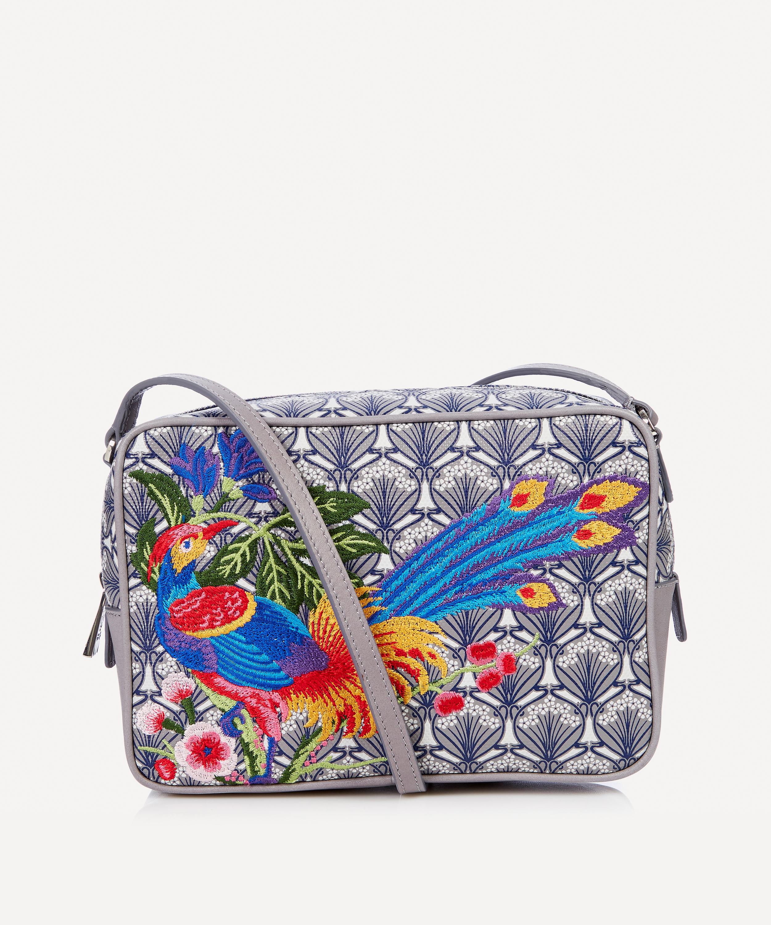 Liberty Elysian Paradise Embroidered Maddox Cross-Body Bag | Liberty