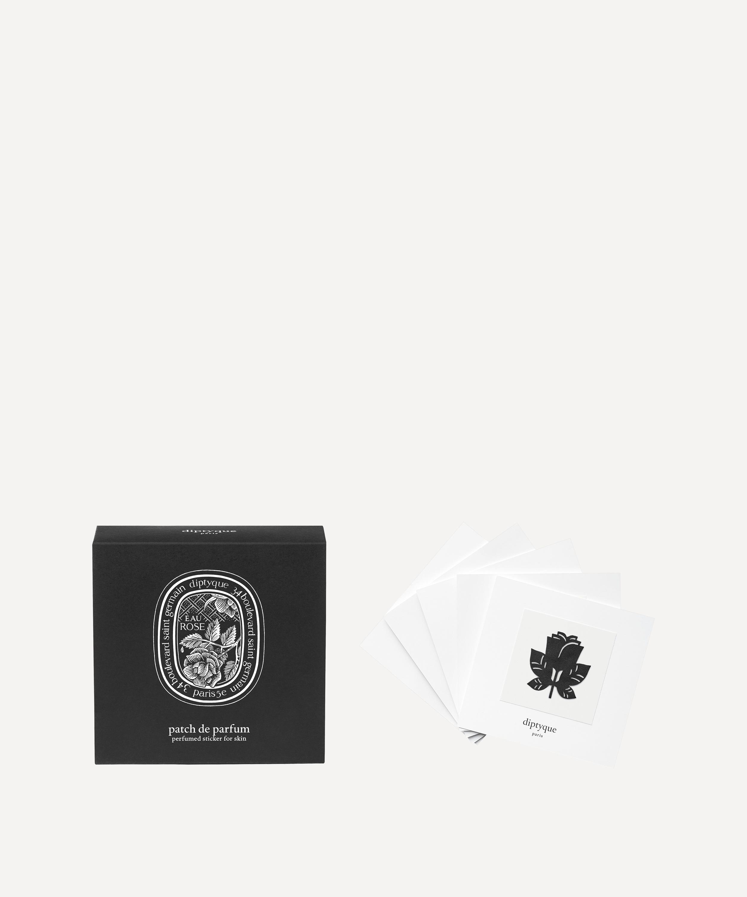 Diptyque Eau Rose Perfumed Stickers Set of 5 | Liberty