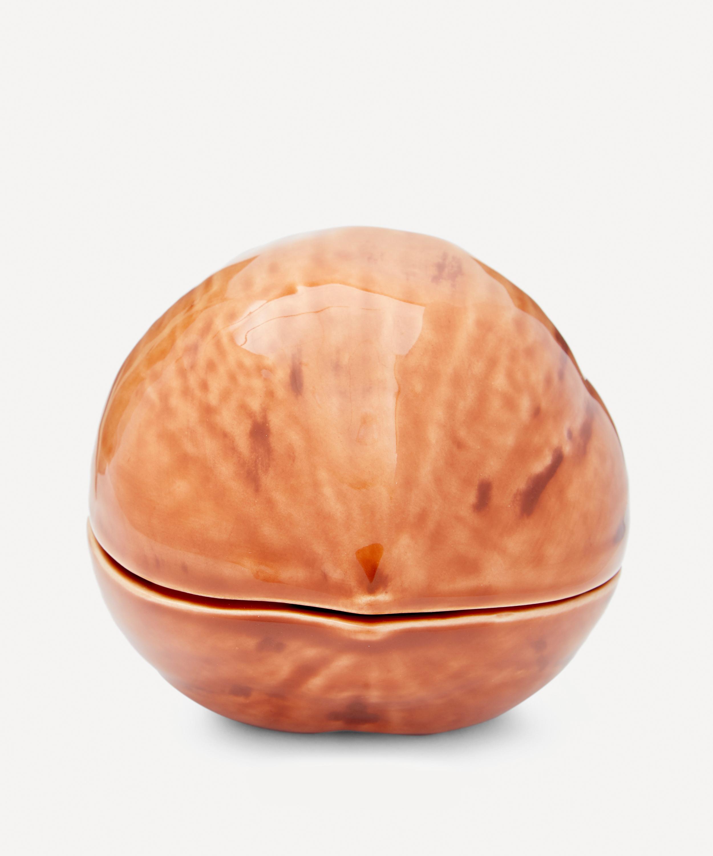 Bordallo Pinheiro Ceramic Hazelnut Box | Liberty