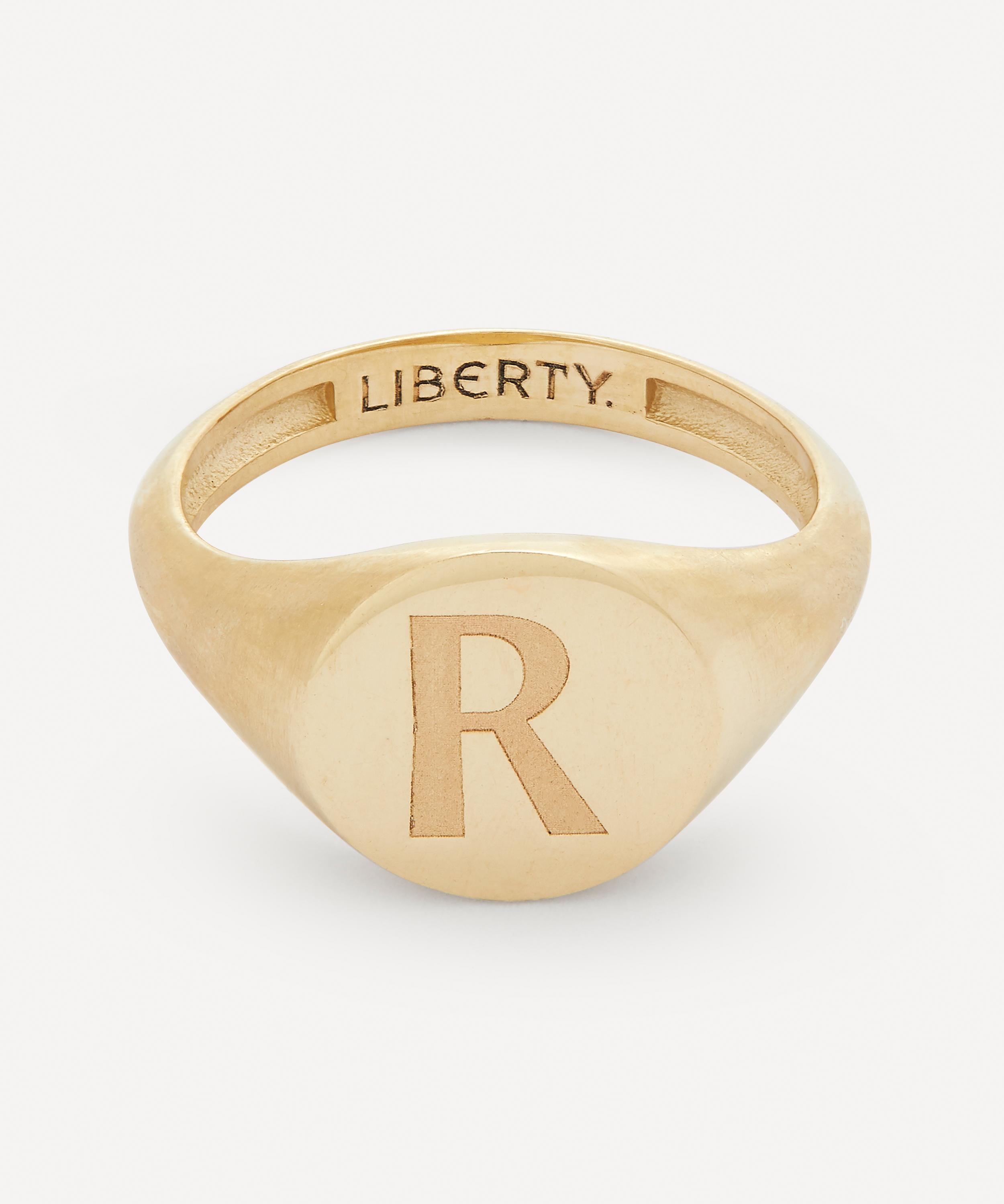 Designer Signet Ring | Luxury Signet Ring | Liberty | Liberty