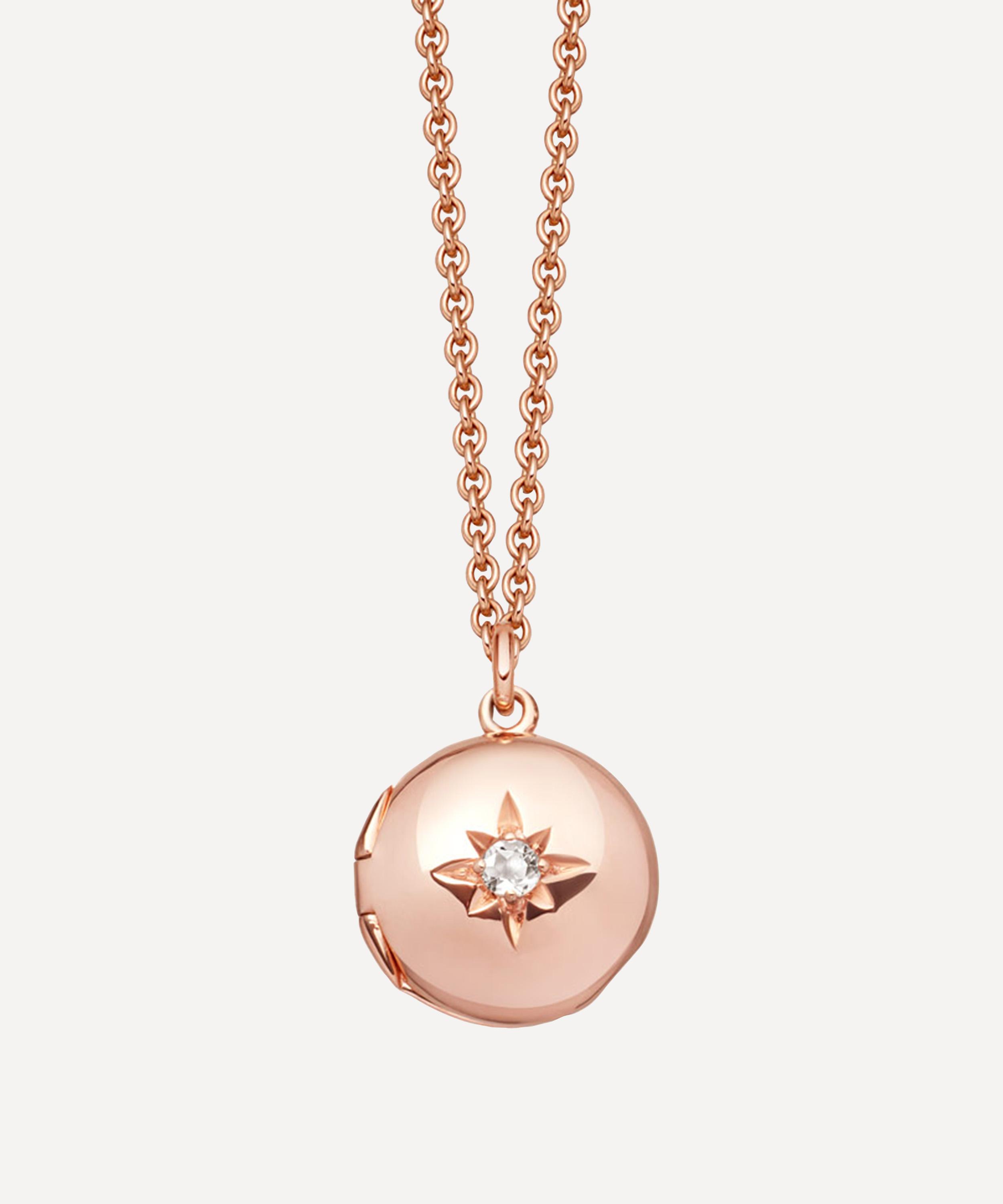 Astley Clarke Mini Biography Locket Necklace | Liberty