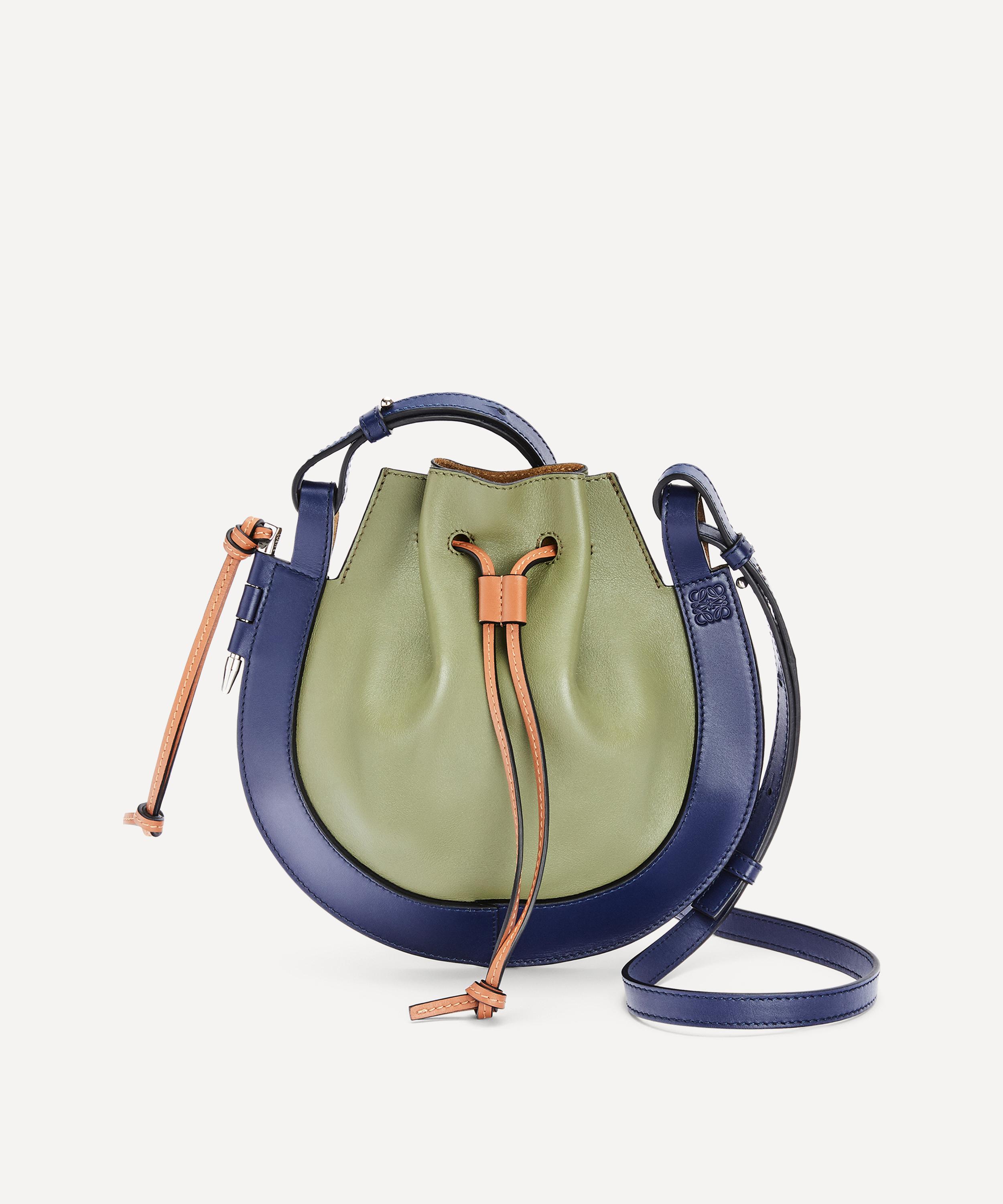 Loewe Small Horseshoe Leather Saddle Bag | Liberty