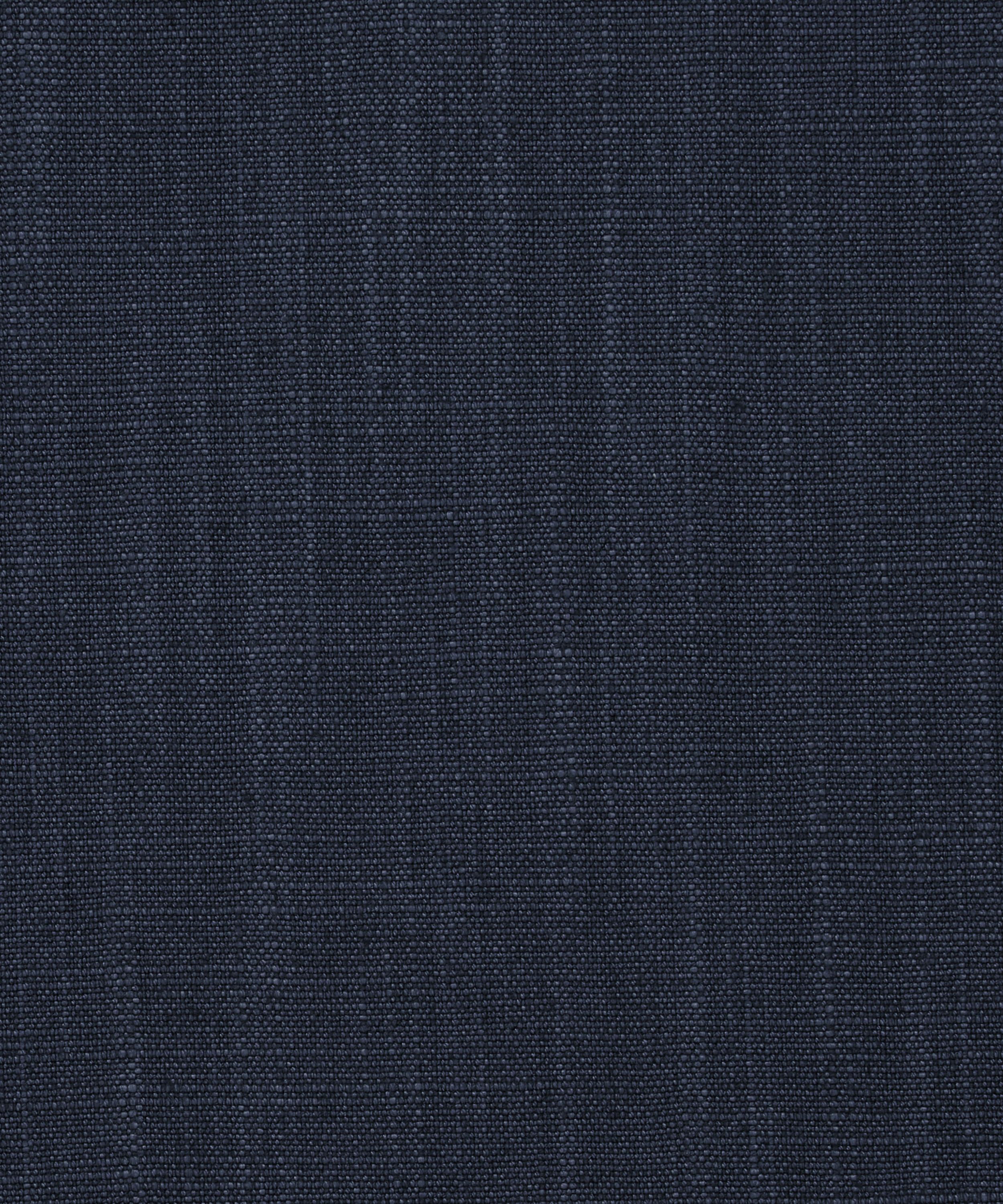 Liberty Interiors Plain Lustre Linen in Ink | Liberty