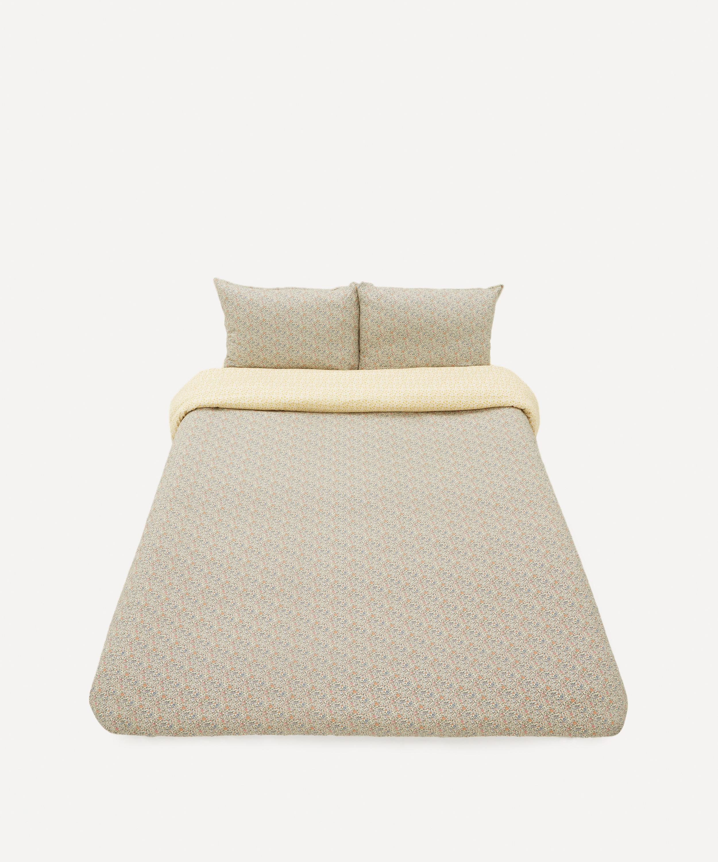 Coco & Wolf Katie and Millie Floral Stencil Double Duvet Cover Set ...