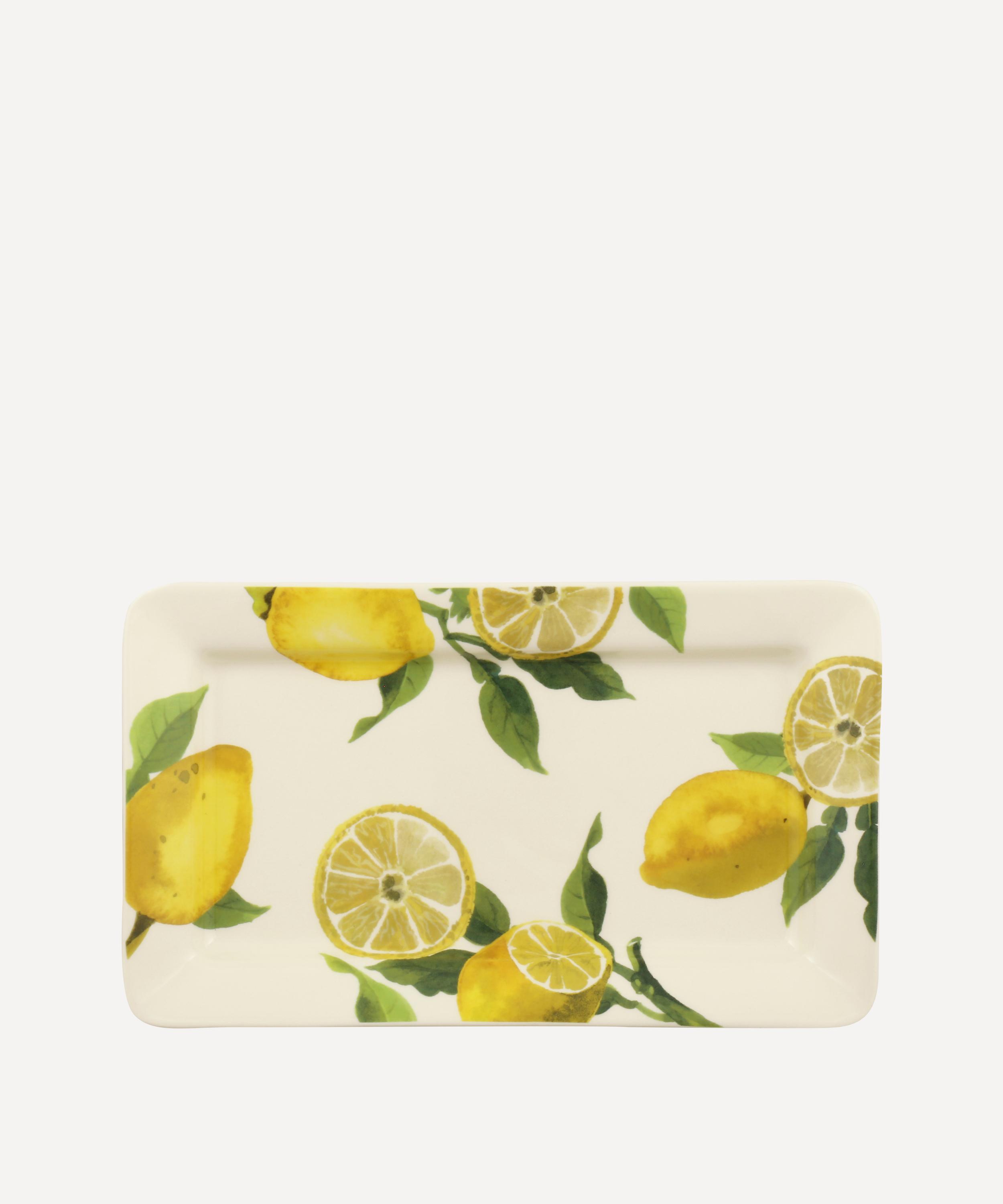 Emma Bridgewater Vegetable Garden Lemons Medium Oblong Plate | Liberty