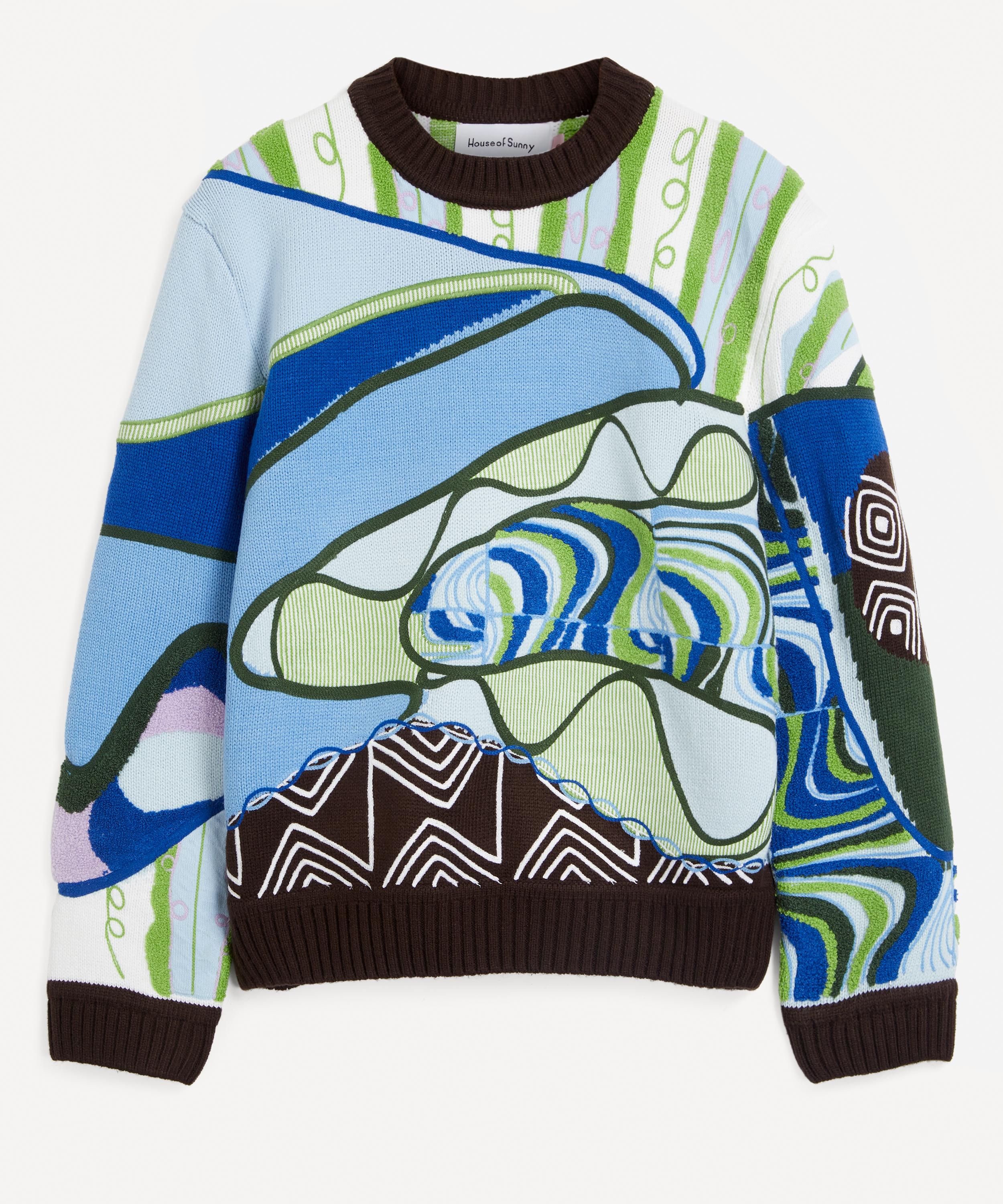House of Sunny Hypnotise Landscape Jumper | Liberty