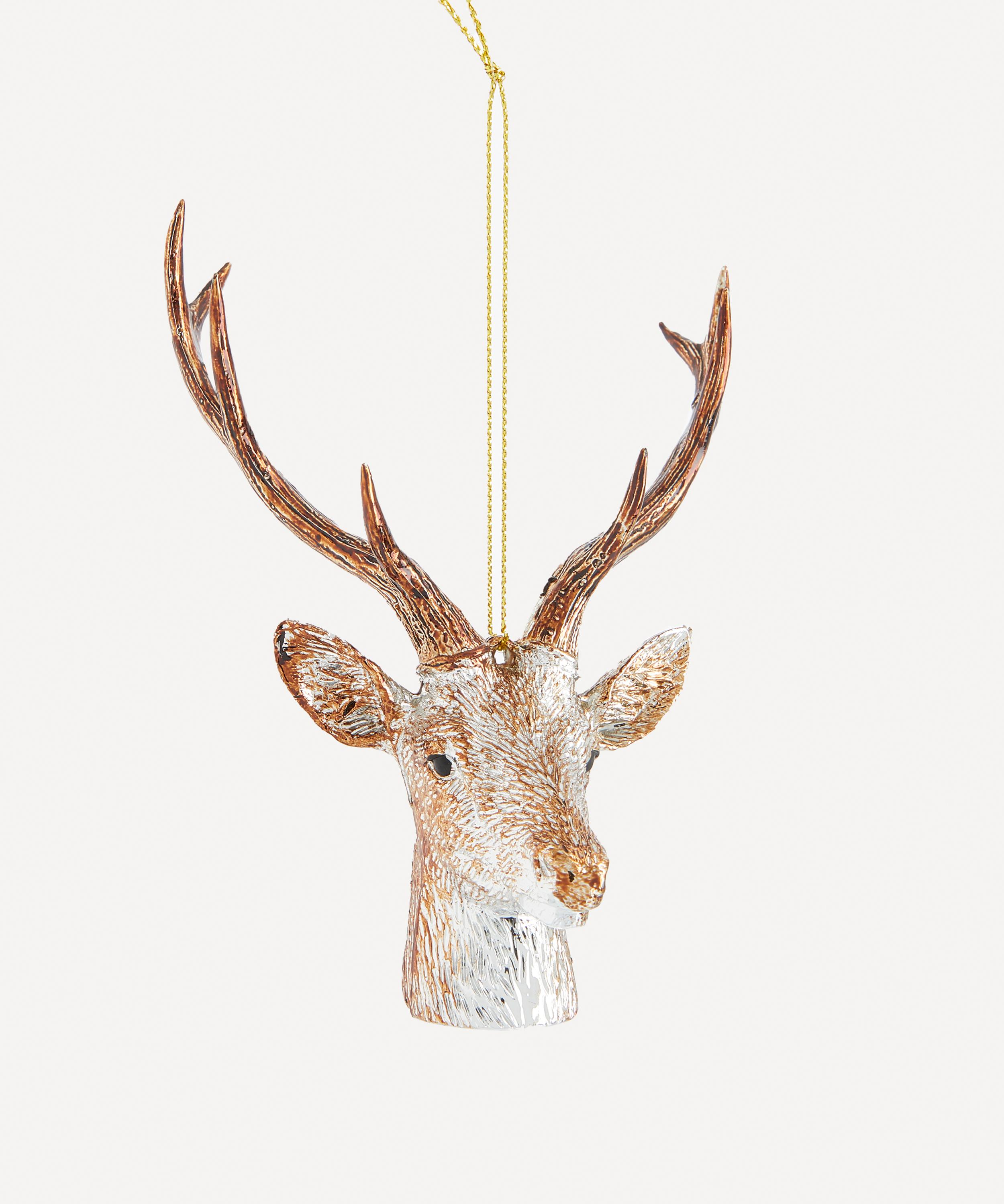 Christmas Reindeer Head Tree Ornament | Liberty