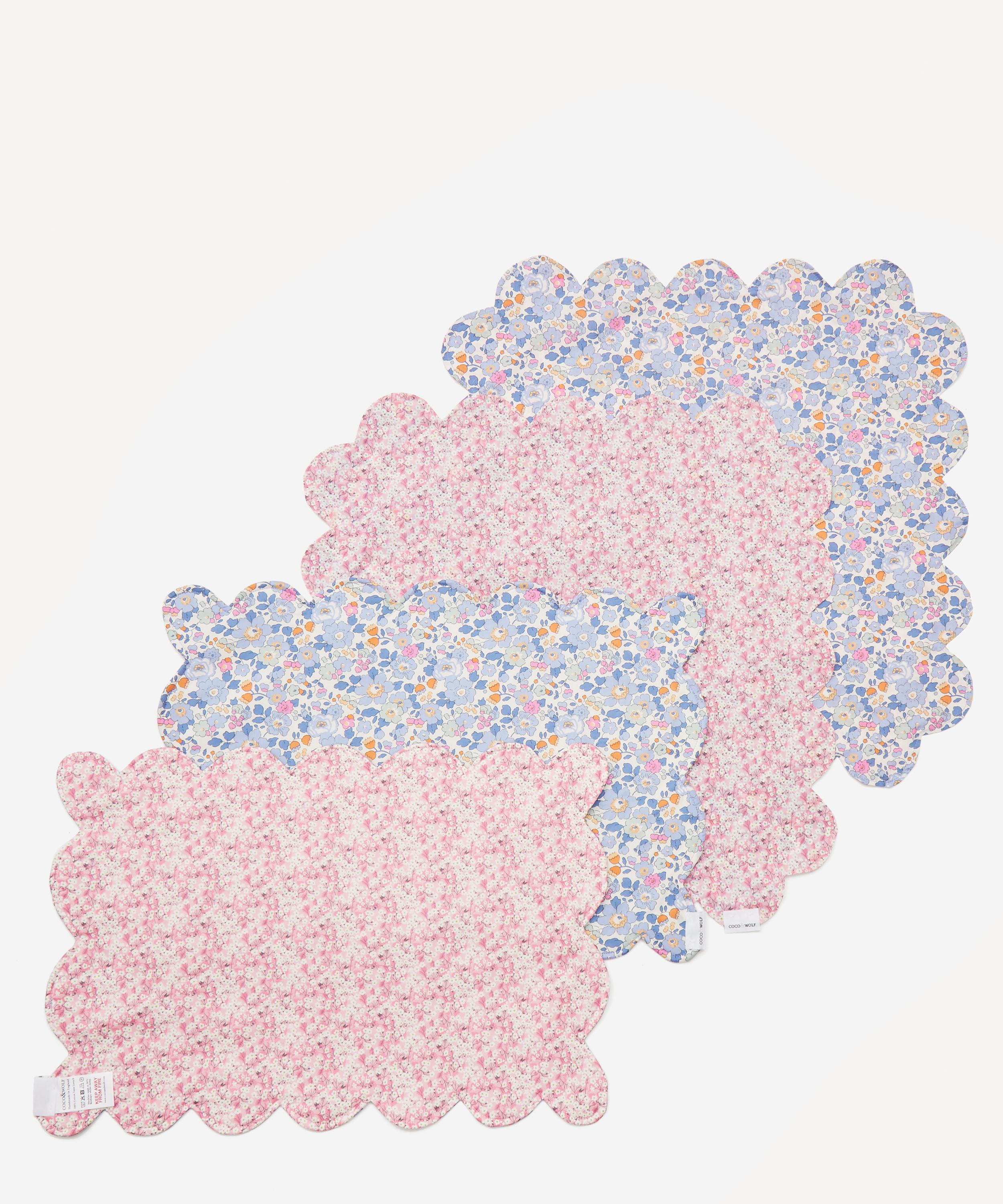 Coco & Wolf Betsy and Mitsi Valeria Scallop Table Set | Liberty