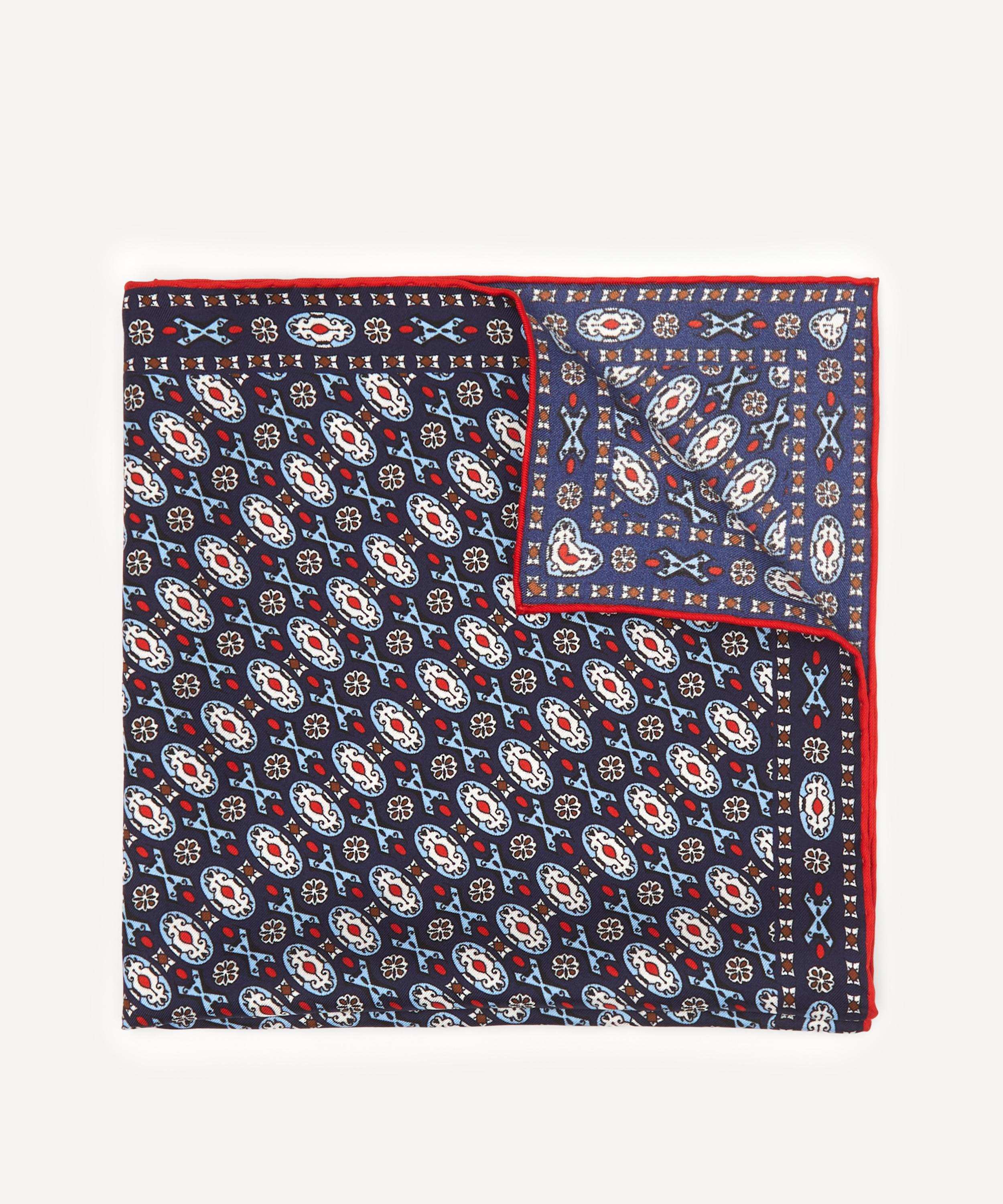 Men's Designer Pocket Squares | Silk & Cotton | Liberty