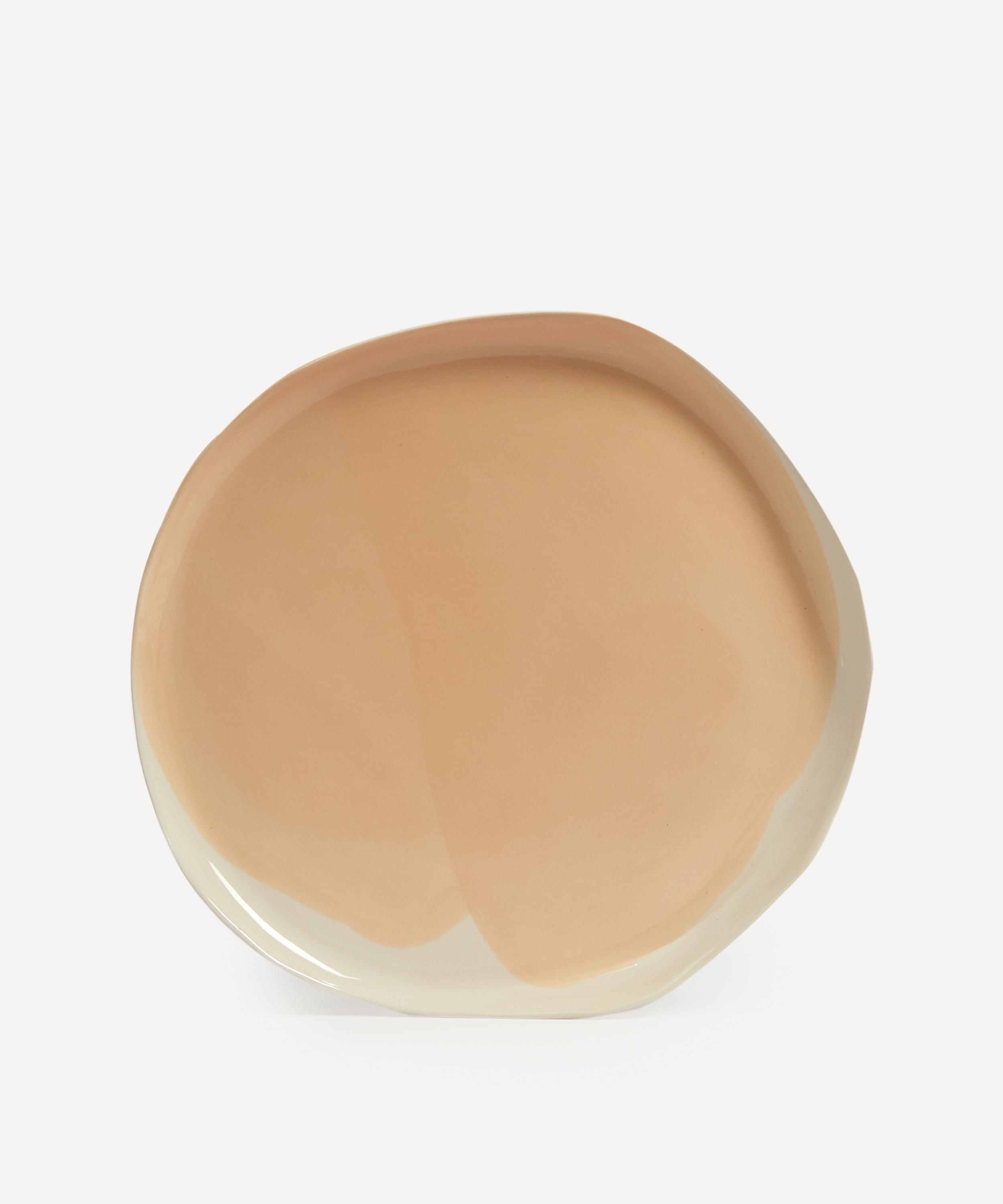 Pottery & Poetry Painted Porcelain Dinner Plate | Liberty