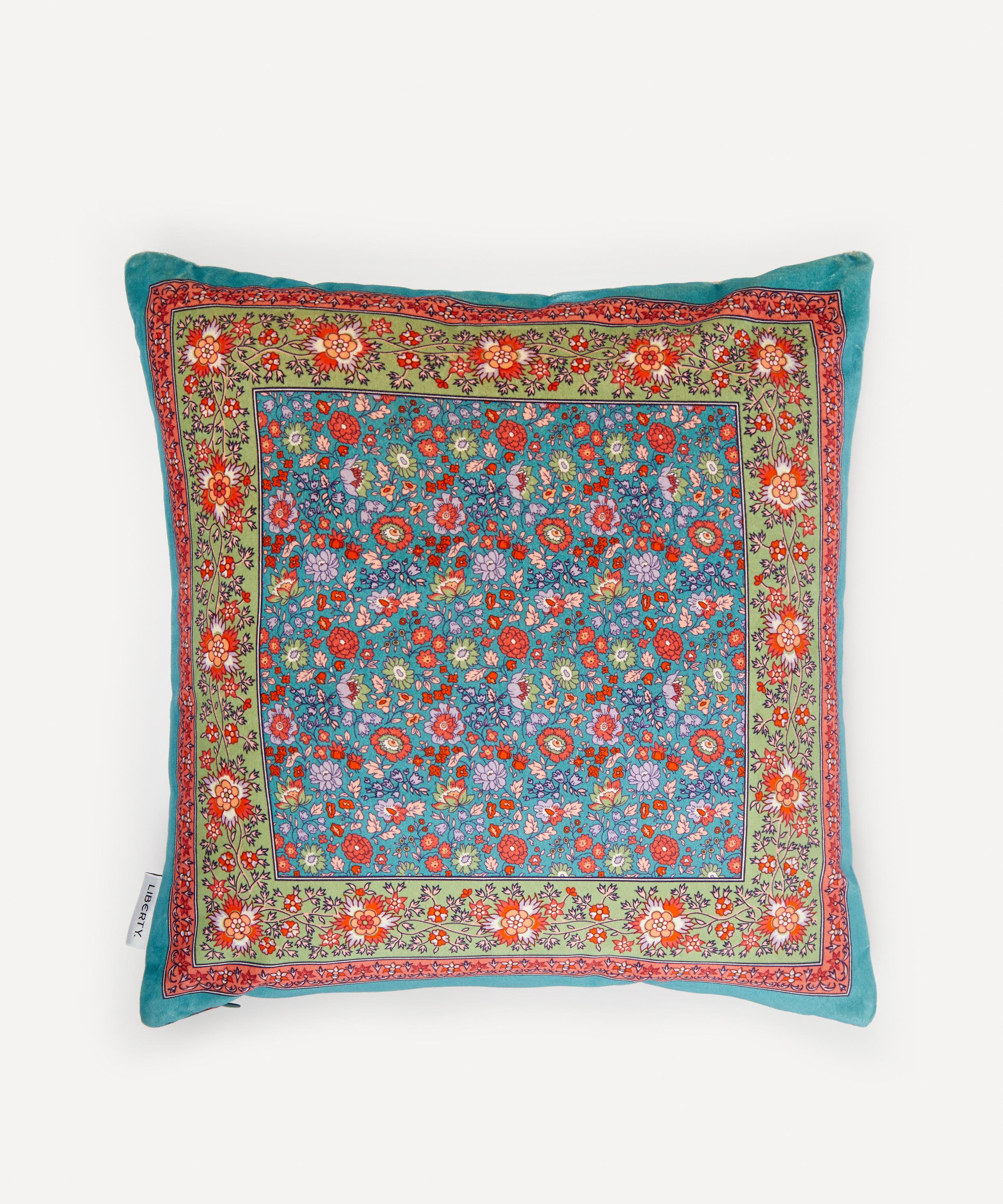Liberty D’Anjo Joy Square Velvet Cushion | Liberty