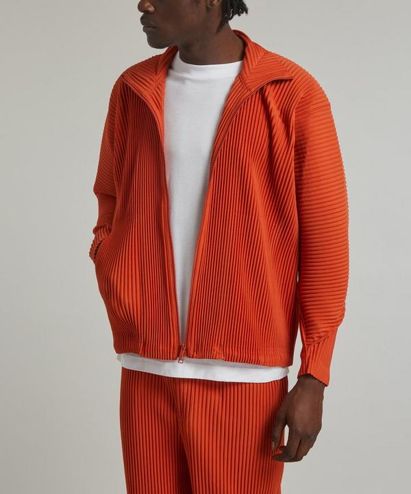 HOMME PLISSÉ ISSEY MIYAKE ARC Pleated Jacket | Liberty HOMME PLISSÉ ISSEY MIYAKE ARC Pleated Jacket | Liberty