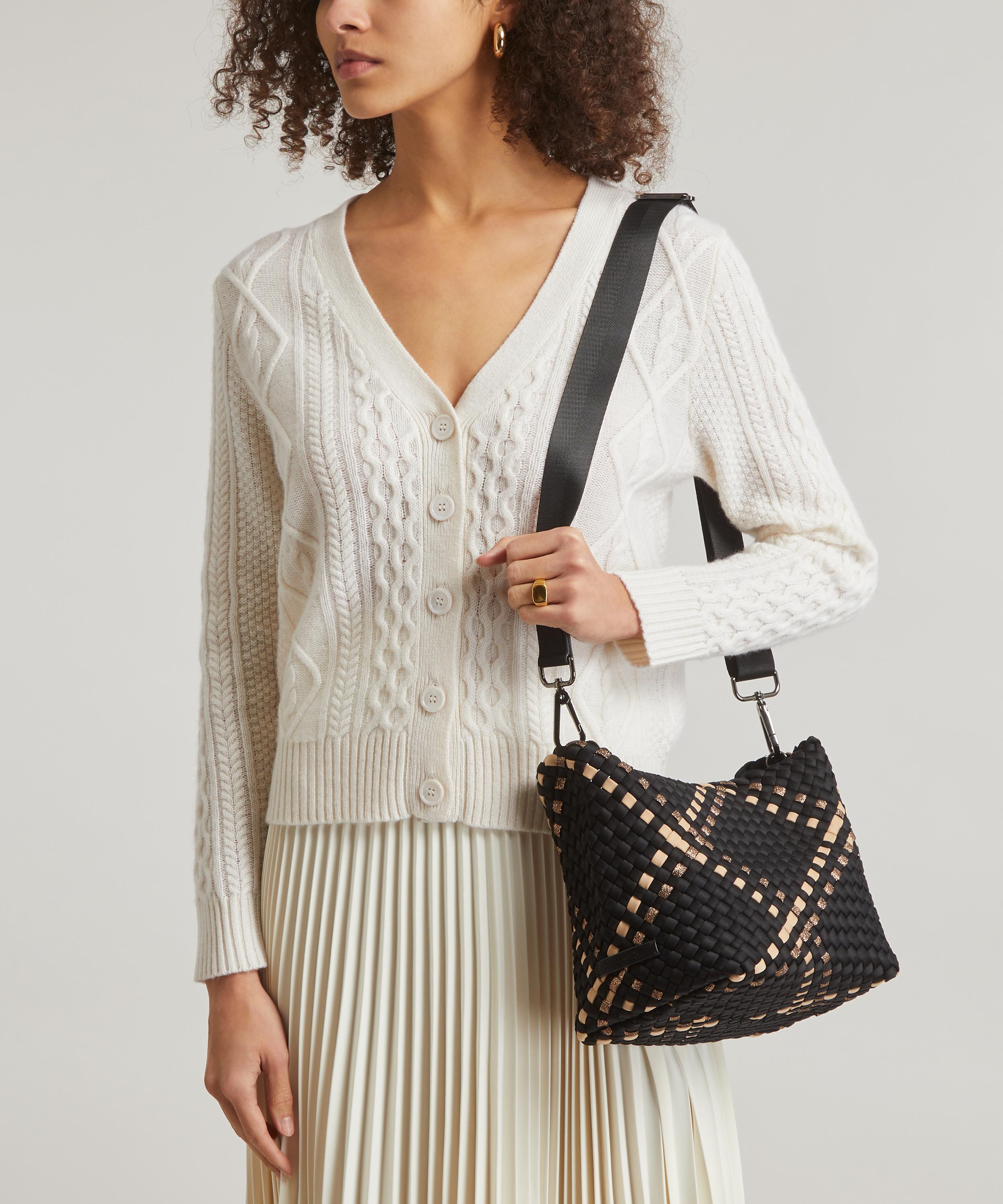 Naghedi St. Barths Mini Plaid Woven Tote Bag Modena | Liberty