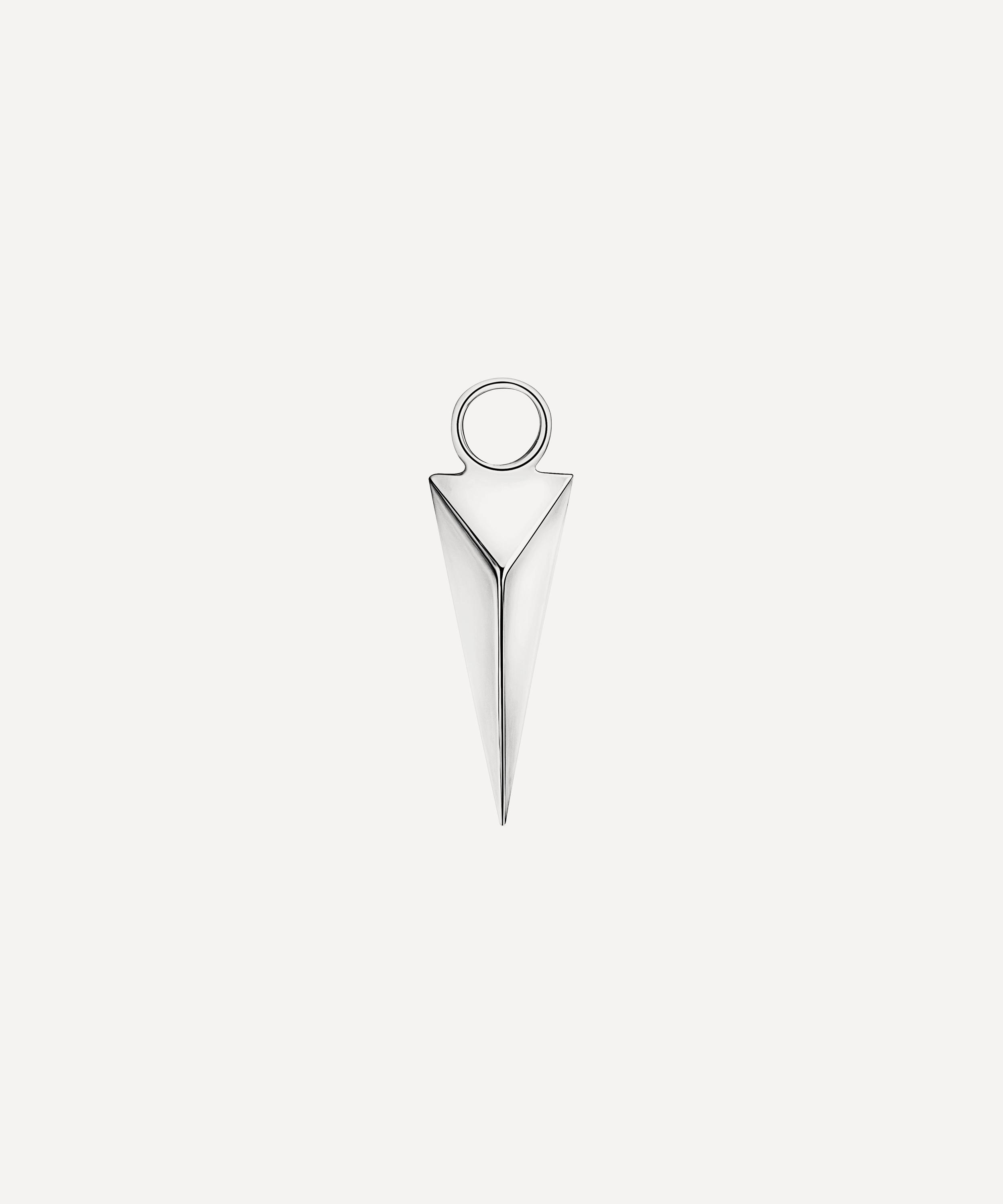 Maria Tash 14ct Faceted Long Spike Charm | Liberty