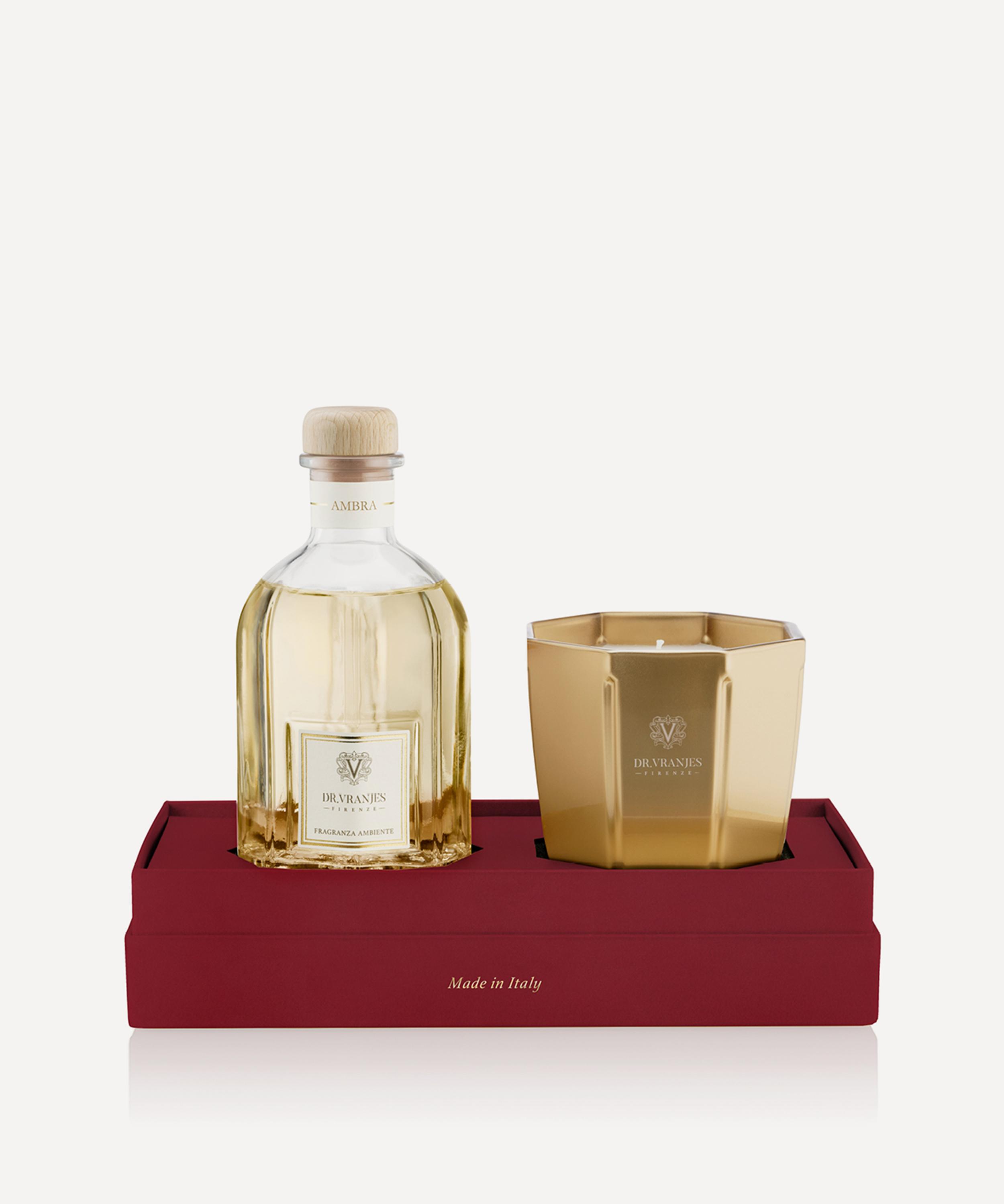 Dr Vranjes Firenze Ambra Fragrance Diffuser & Candle Gift Set | Liberty