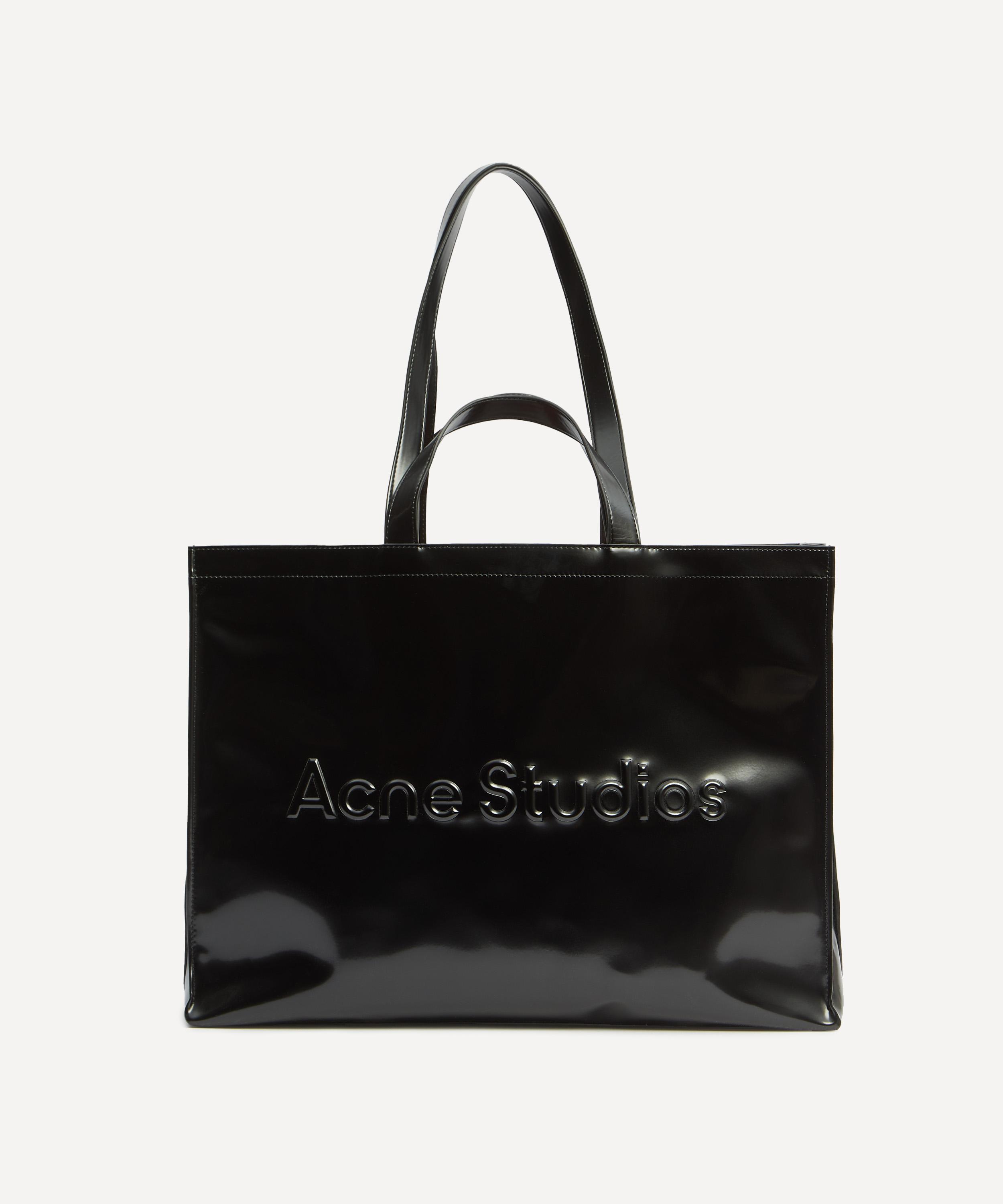 Acne Studios Shiny Logo Tote Bag | Liberty