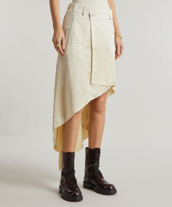 JW Anderson Asymmetric Panelled Midi-Skirt | Liberty JW Anderson Asymmetric Panelled Midi-Skirt | Liberty
