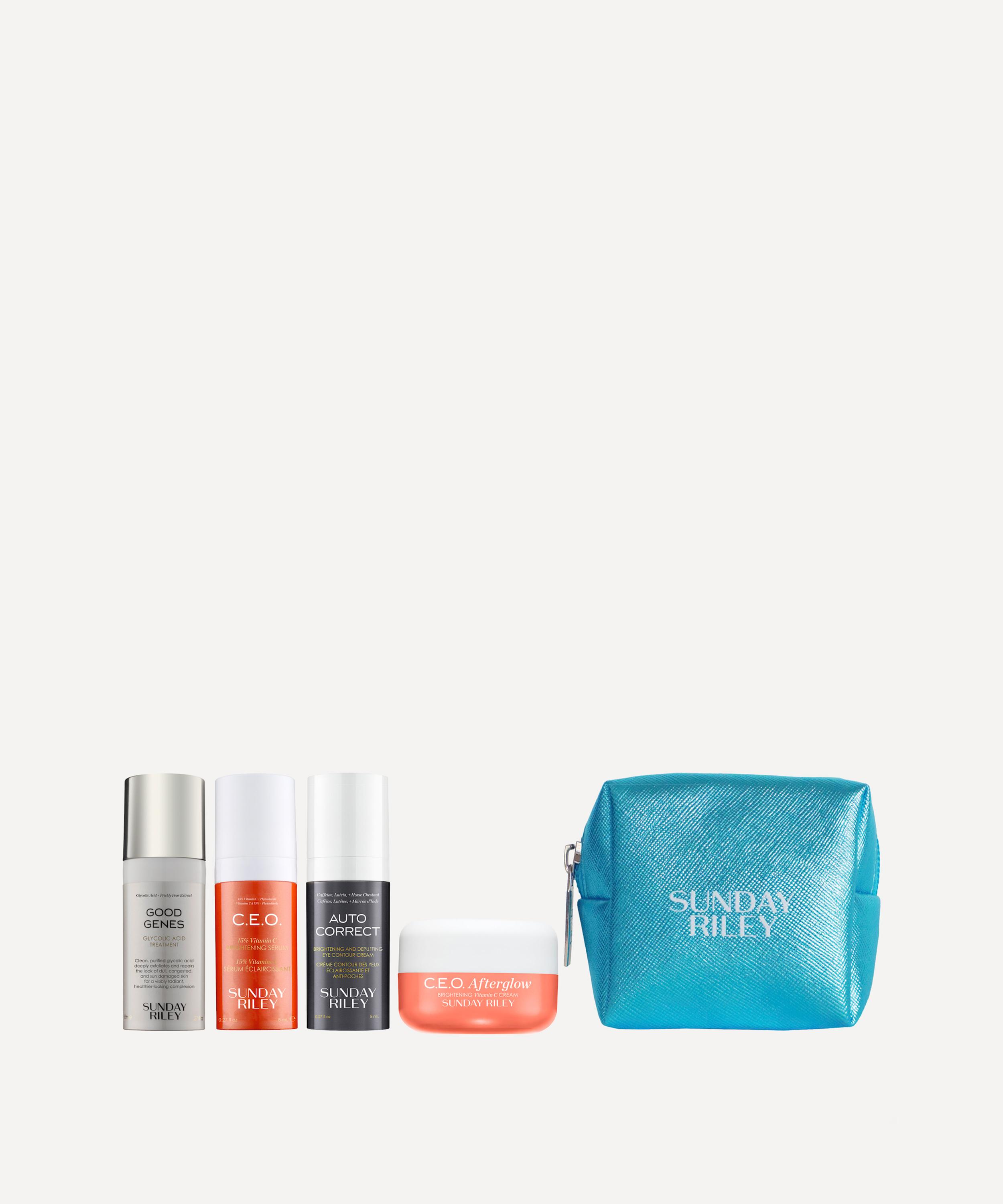 Sunday Riley Travel Set with Pouch Gift with Purchase | Liberty