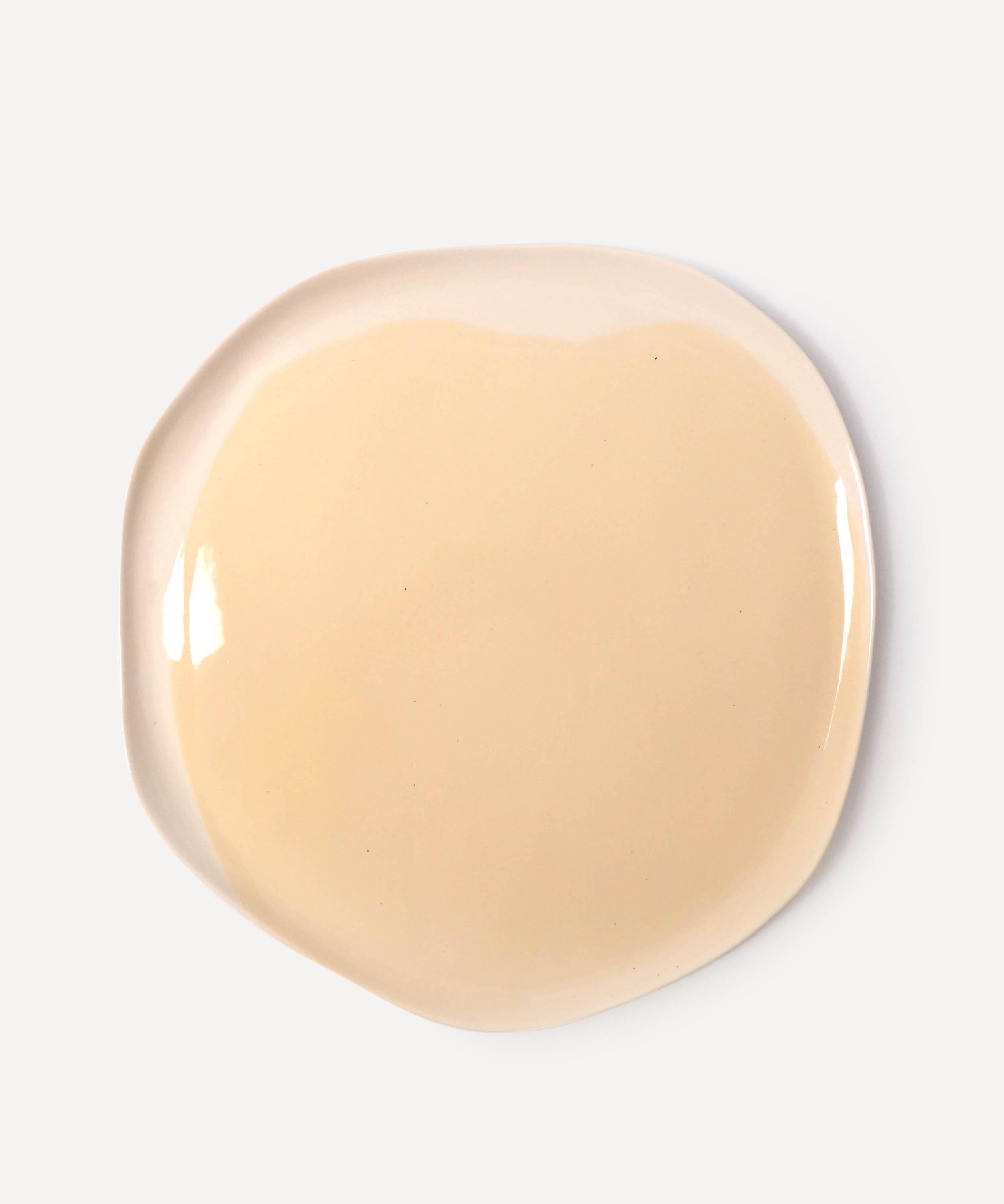 Pottery & Poetry Painted Porcelain Dinner Plate | Liberty