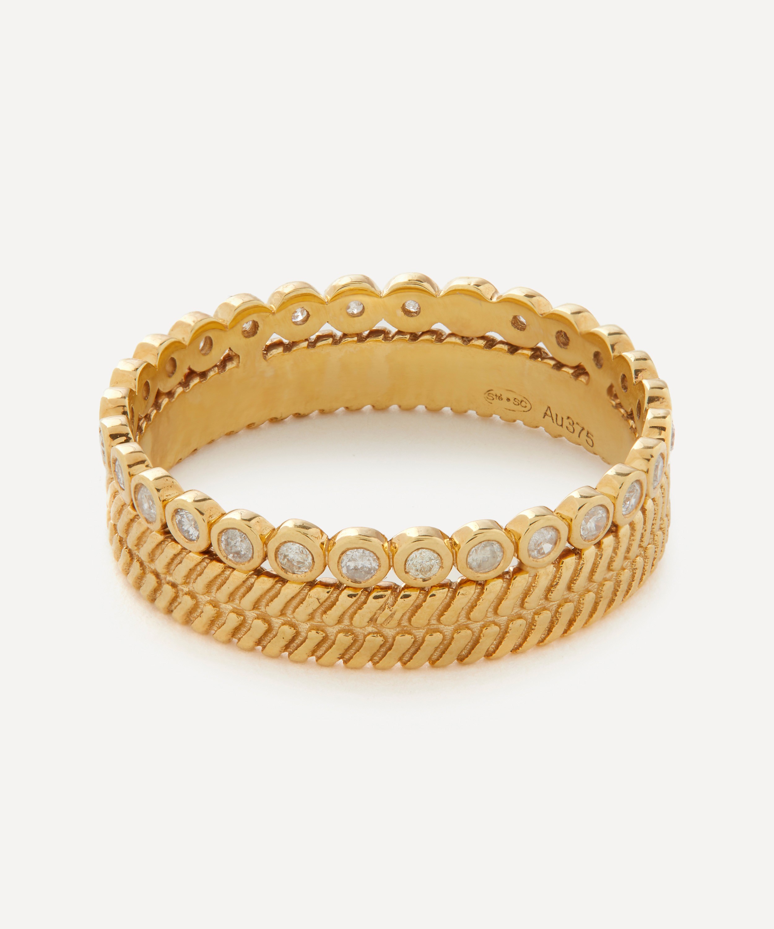Pascale Monvoisin 9ct Gold Jil No 2 Band Ring | Liberty