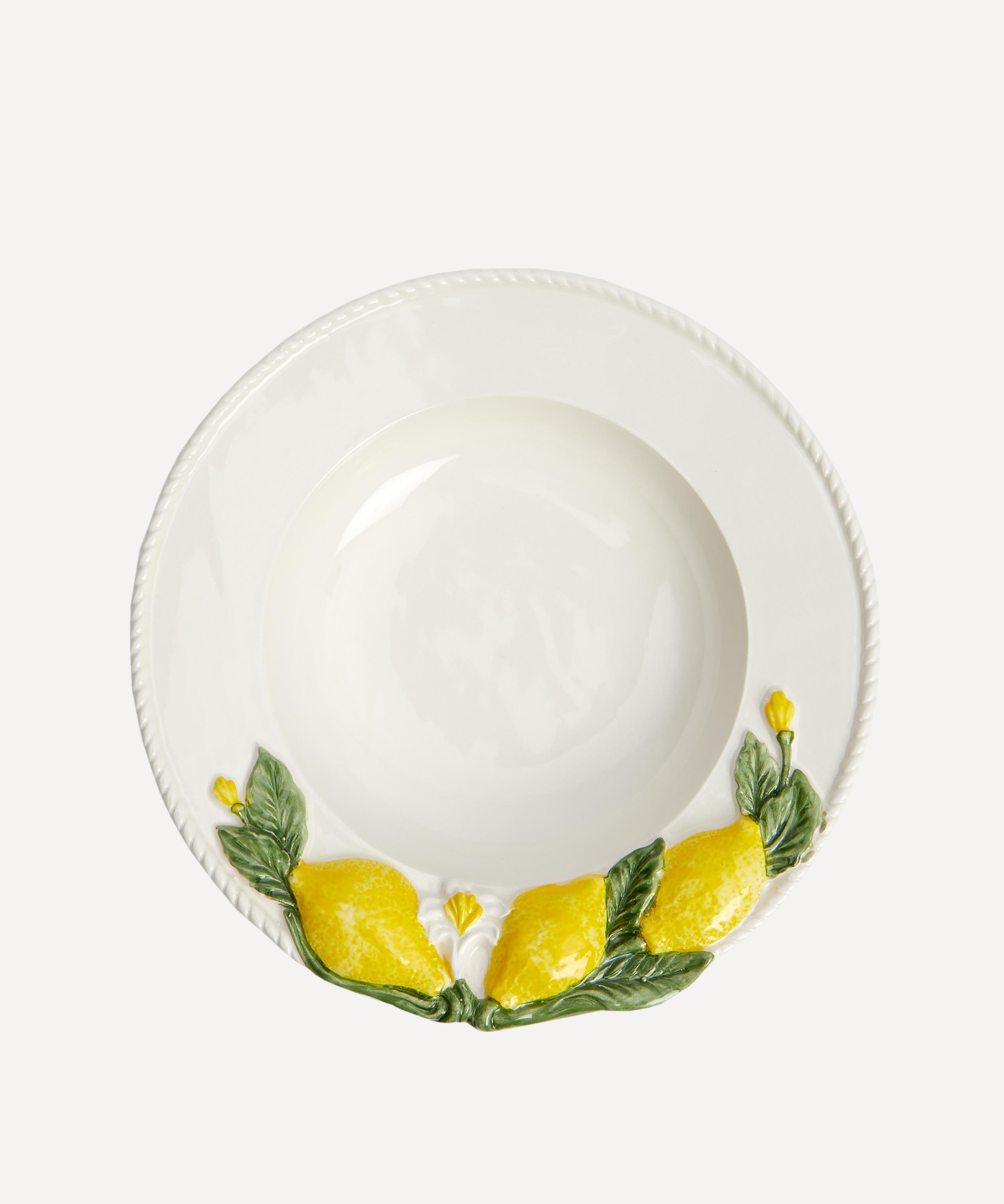 Les Ottomans Lemon Ceramic Plate | Liberty