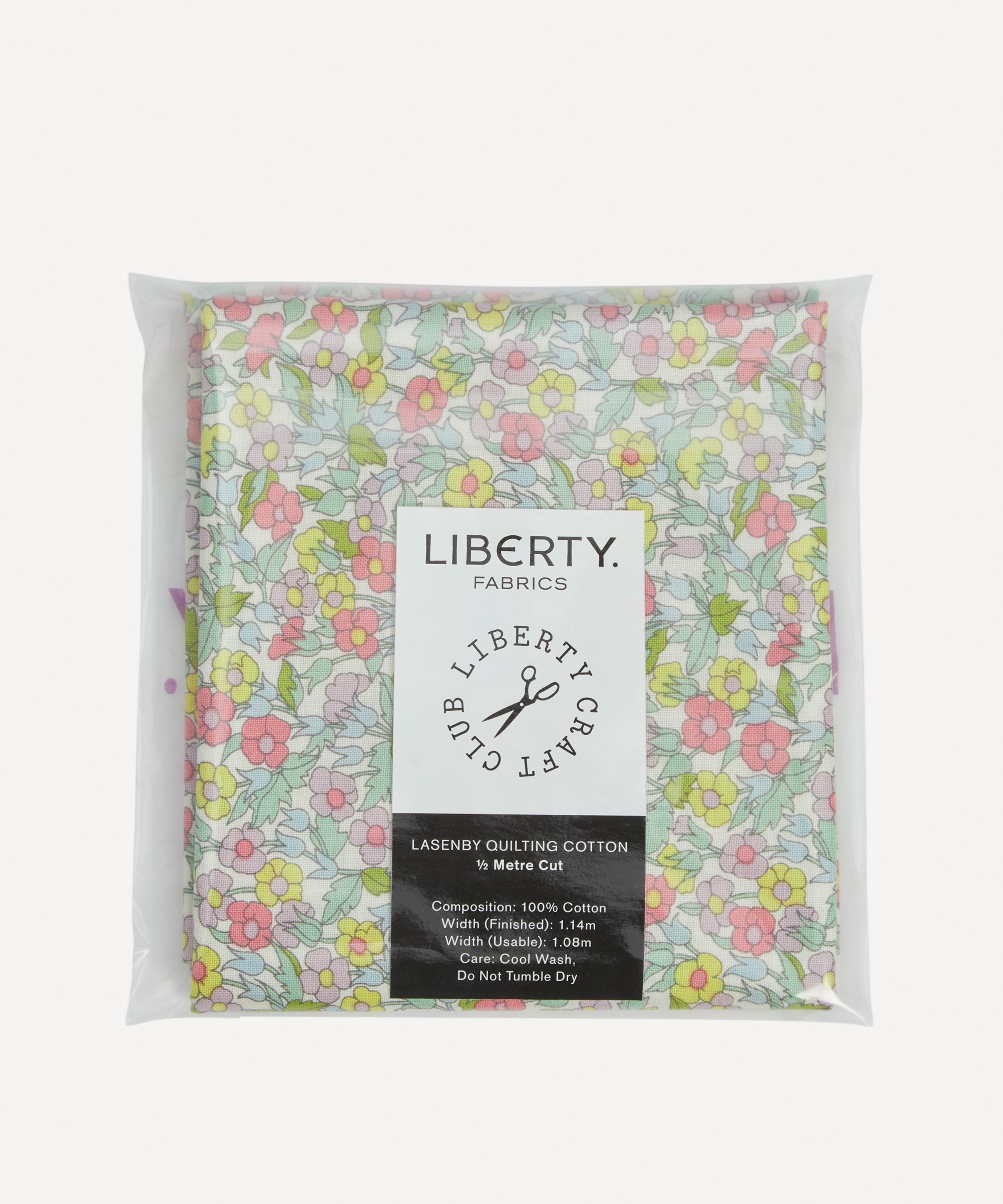 Liberty Fabrics Half-Metre Pre-Cut Piccadilly Poppy Lasenby Quilting ...