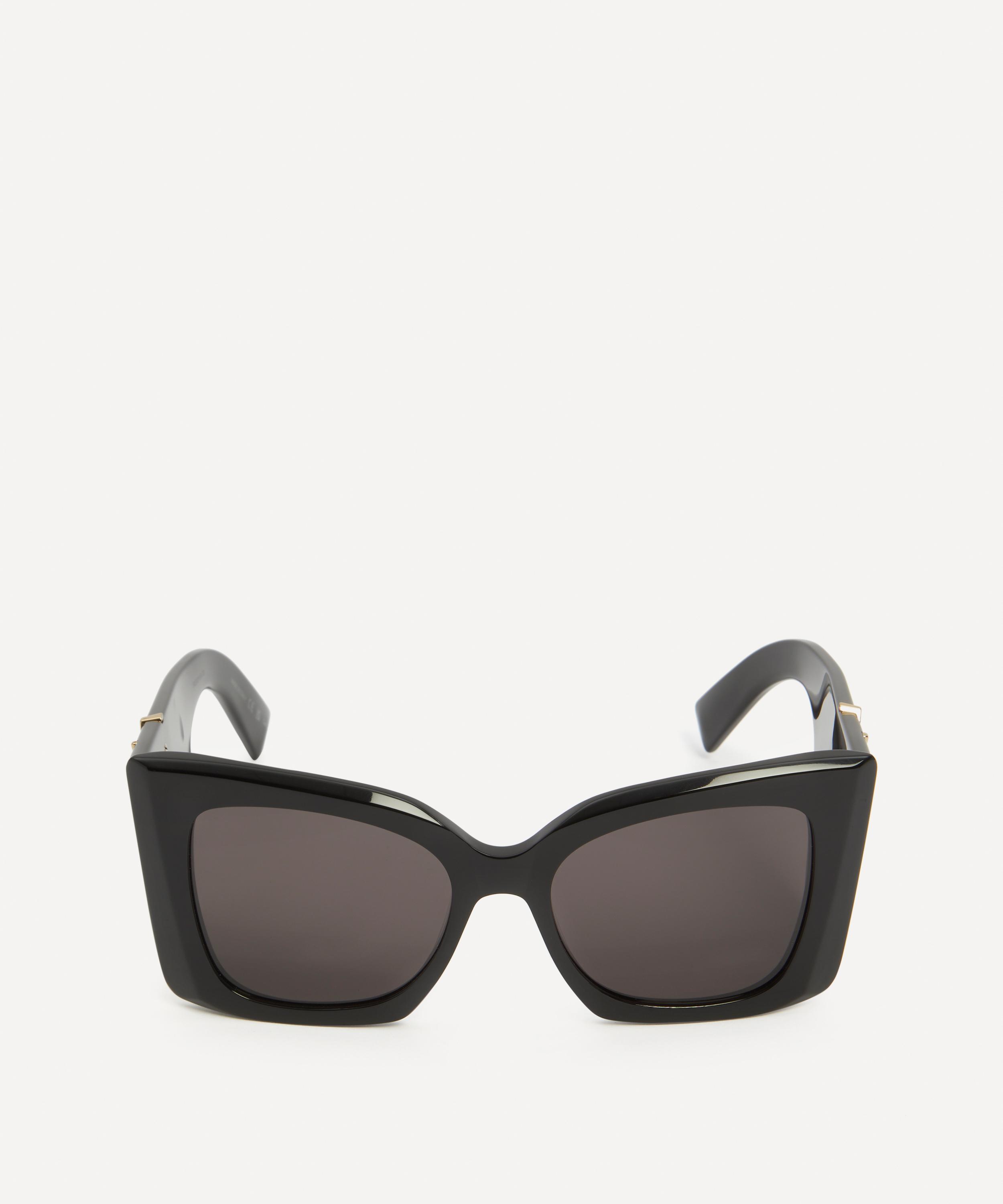 Saint Laurent Oversized Cat Eye Acetate Sunglasses Liberty