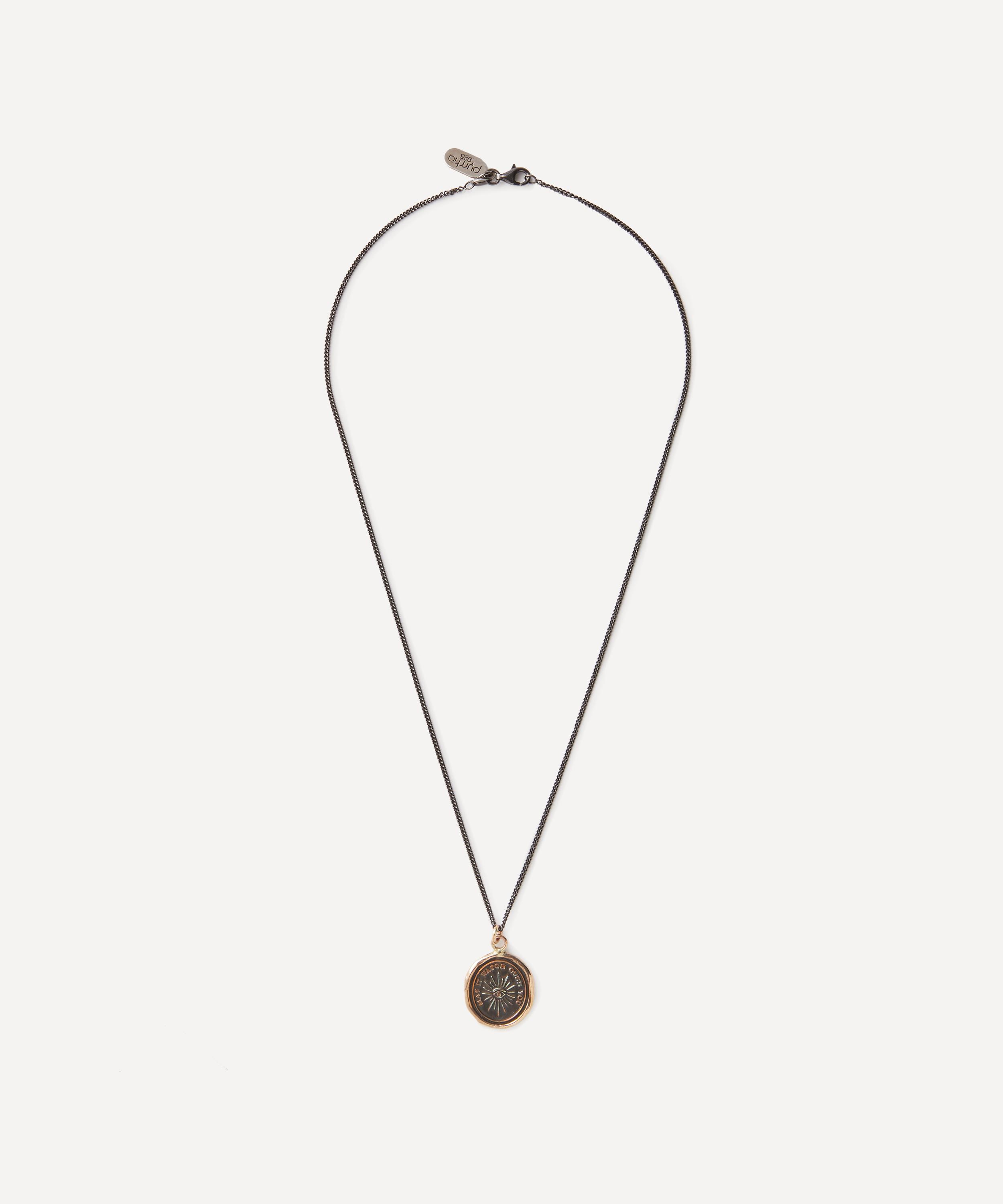 Pyrrha Bronze Higher Power Pendant Necklace | Liberty