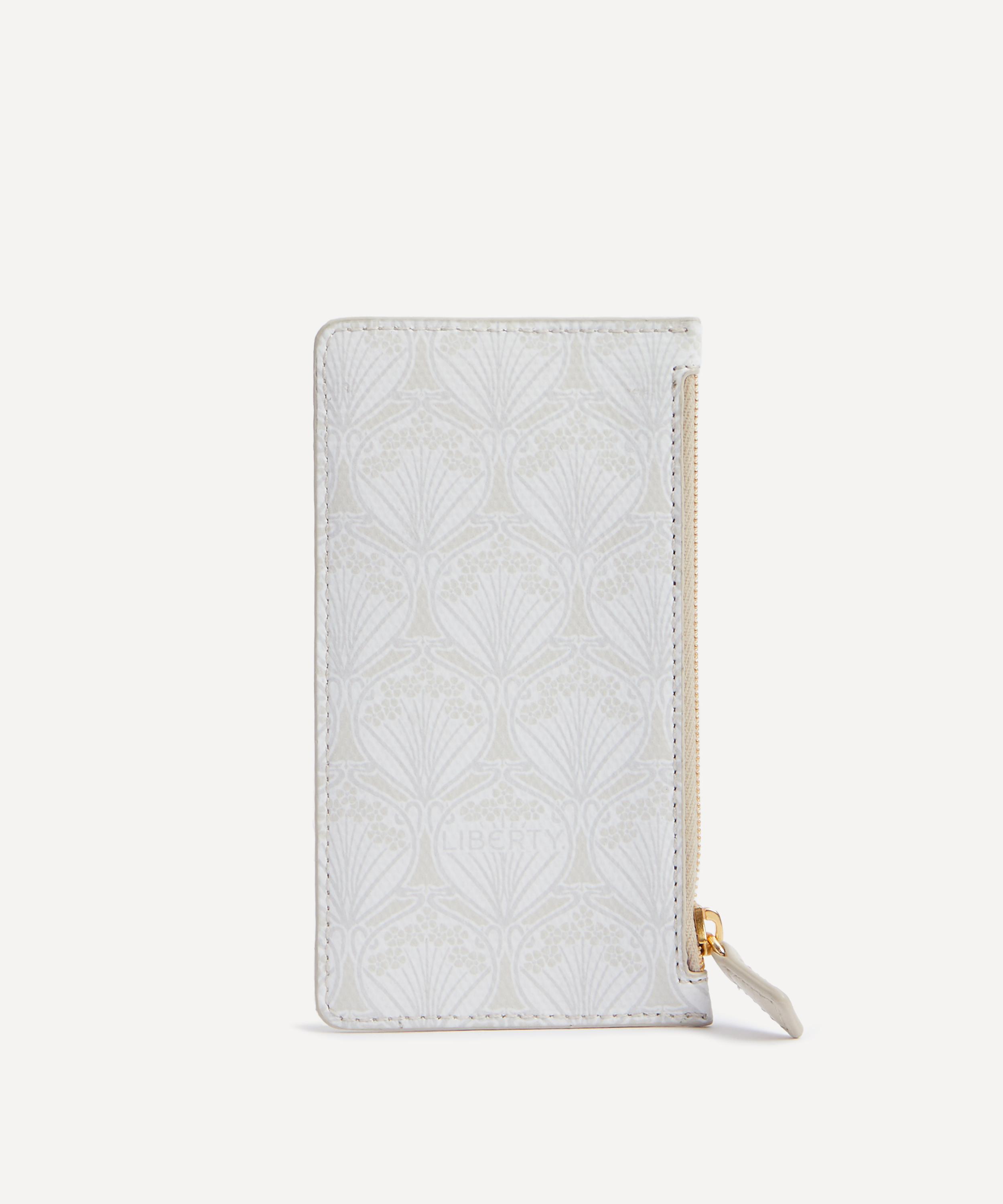 Liberty Iphis White Zipped Card Case | Liberty