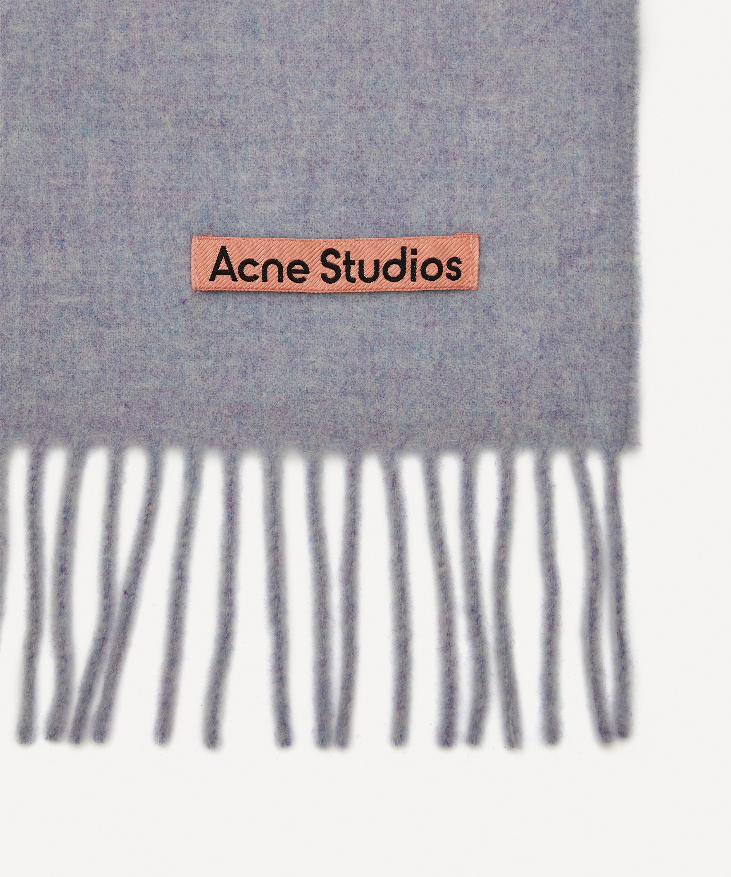 Acne Studios Narrow Fringe Wool Scarf | Liberty