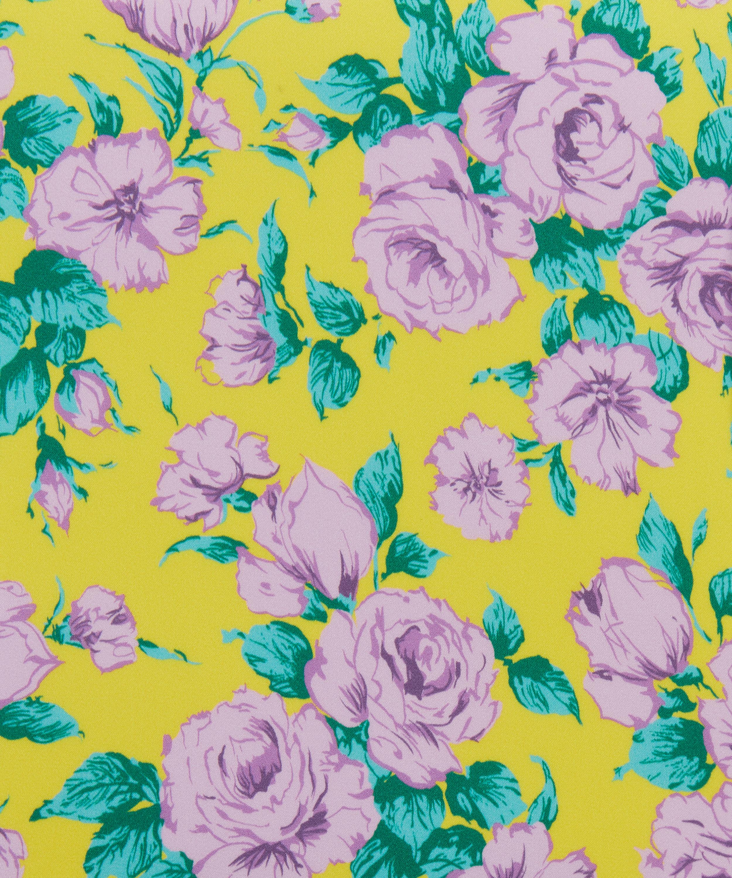 Liberty Fabrics Carline Rose Silk Satin | Liberty
