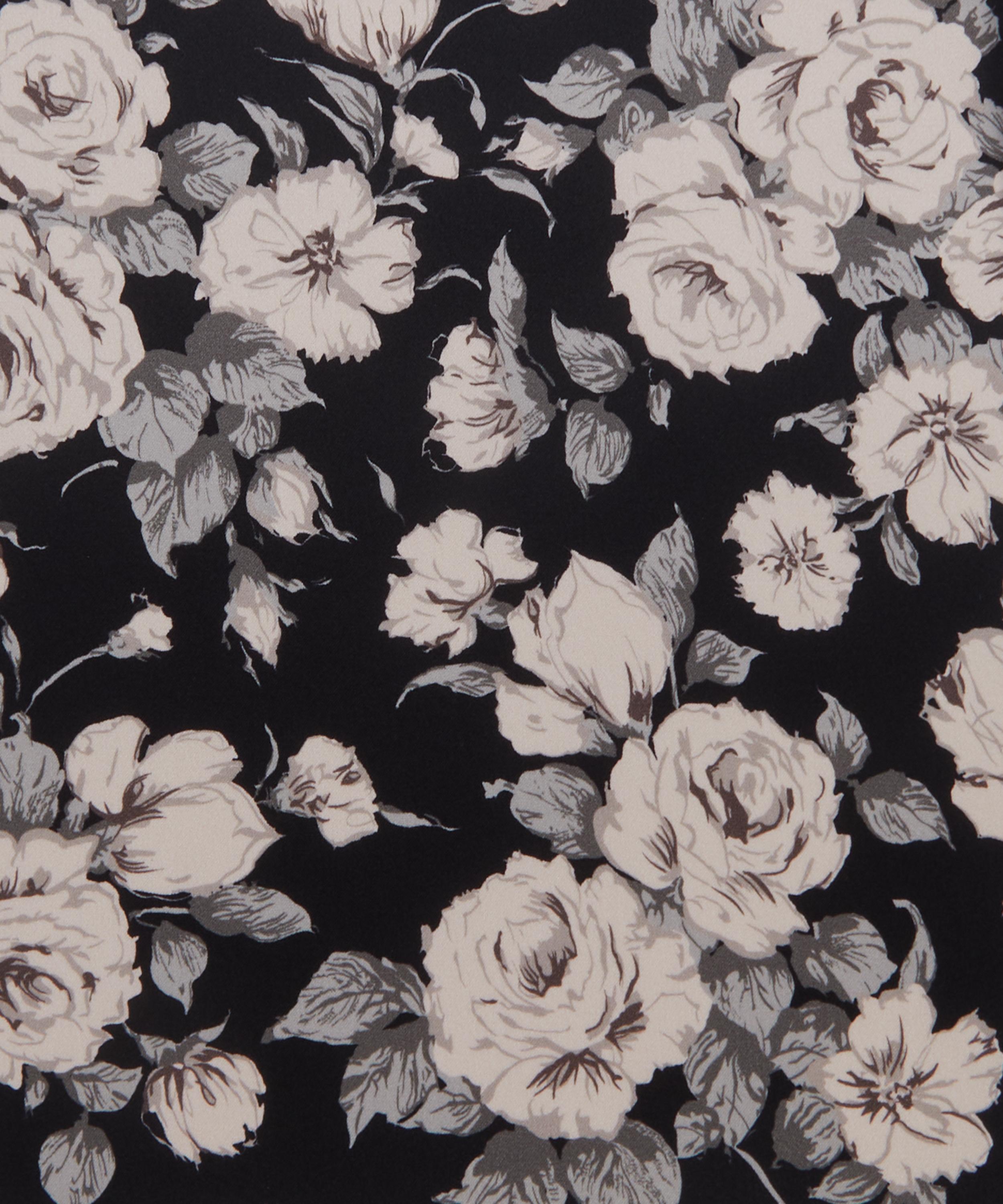 Liberty Fabrics Carline Rose Silk Satin | Liberty