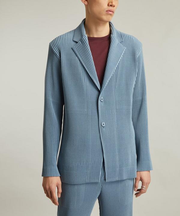 HOMME PLISSÉ ISSEY MIYAKE KERSEY PLEATS Tailored Jacket HOMME PLISSÉ ISSEY MIYAKE KERSEY PLEATS Tailored Jacket