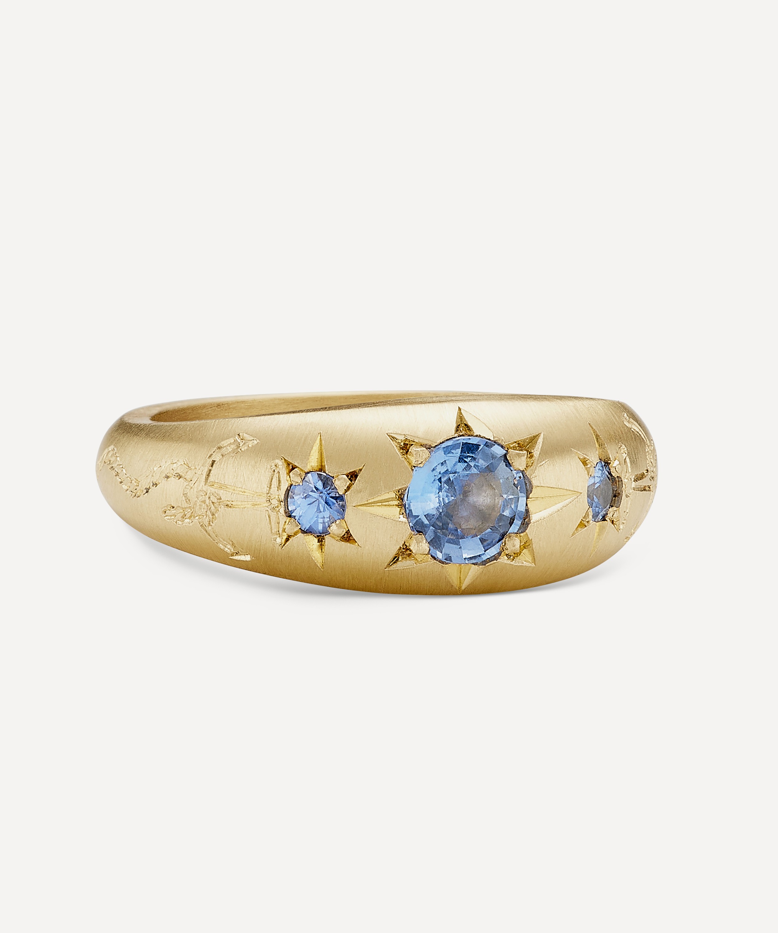 Cece Jewellery 18ct Gold Anchored Forever Ring | Liberty