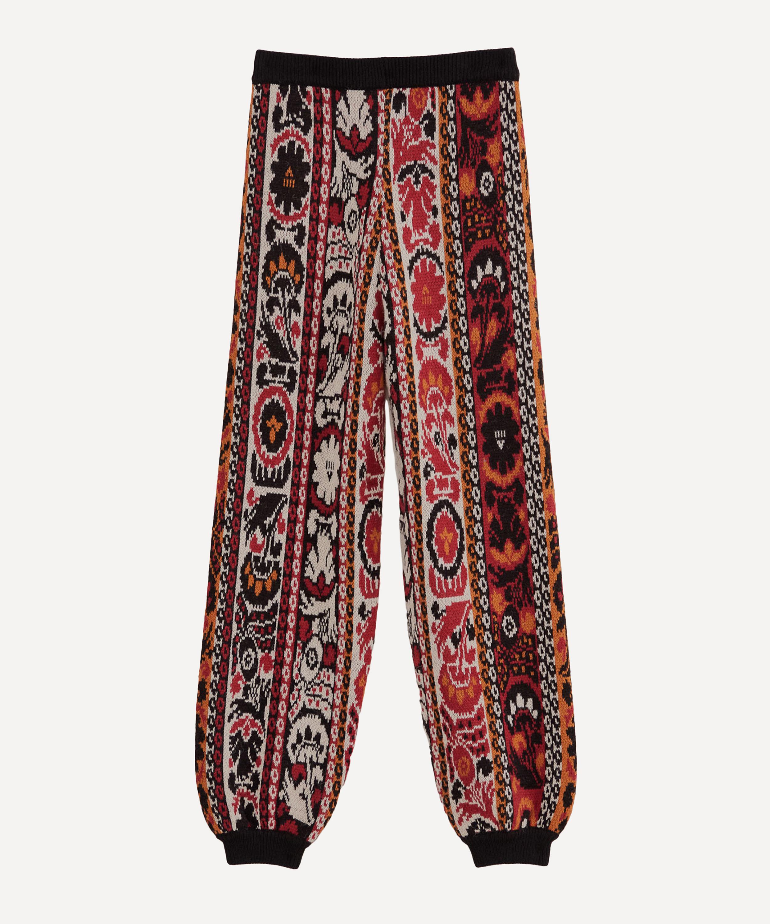 FARM Rio Winter Stripes Knitted Jogging Trousers | Liberty