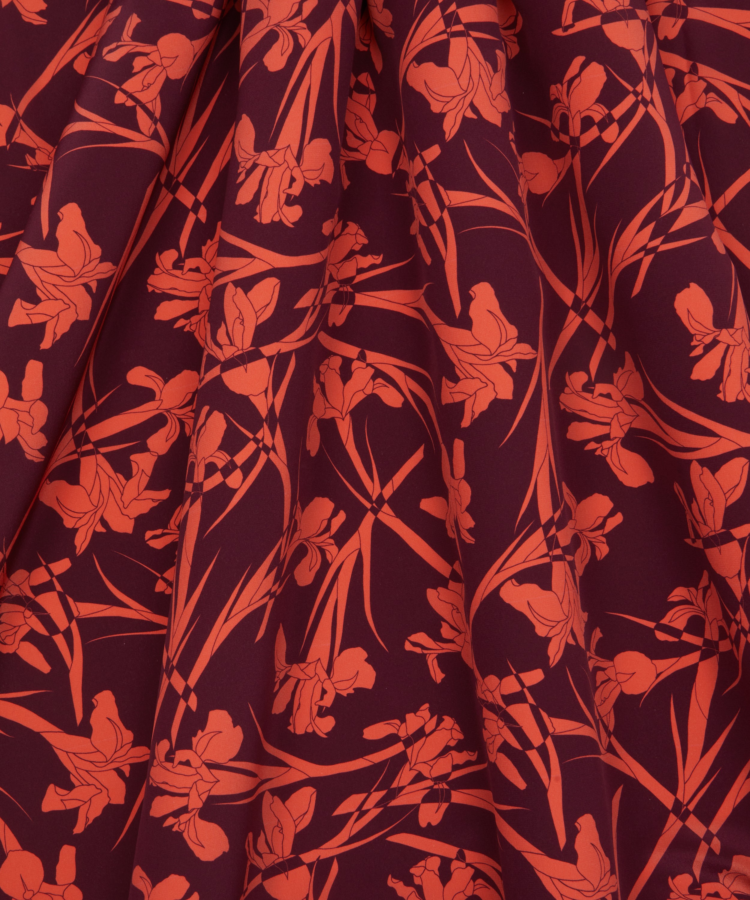 Liberty Fabrics Iris Scatter Crepe de Chine | Liberty