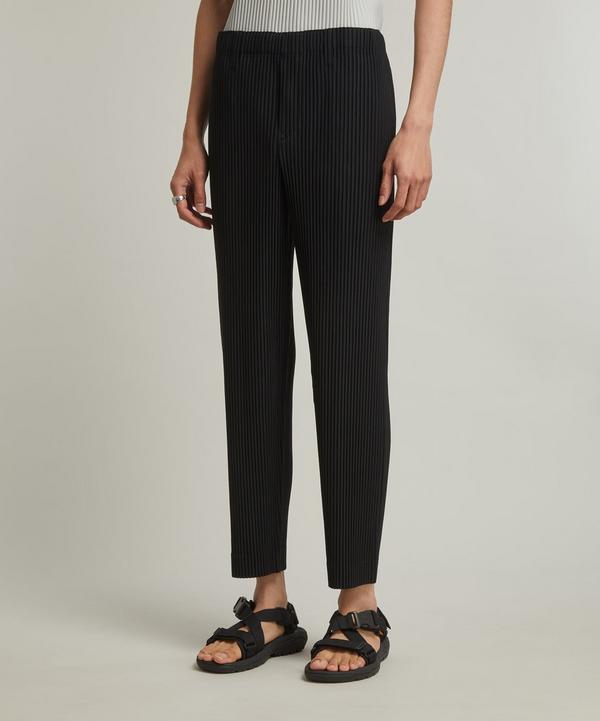 Homme Plisse Issey Miyake Tailored Pleats 2 Trousers | Liberty Homme Plisse Issey Miyake Tailored Pleats 2 Trousers | Liberty