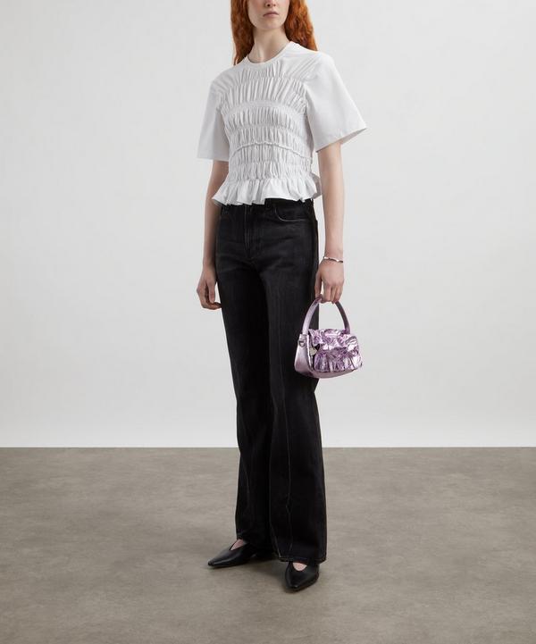 Cecilie Bahnsen Oasis Smocked Jersey Top | Liberty Cecilie Bahnsen Oasis Smocked Jersey Top | Liberty