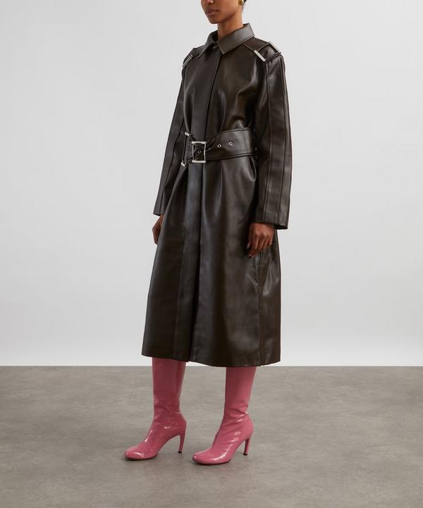 Stine Goya Oversized Chocolate Trench Coat | Liberty Stine Goya Oversized Chocolate Trench Coat | Liberty