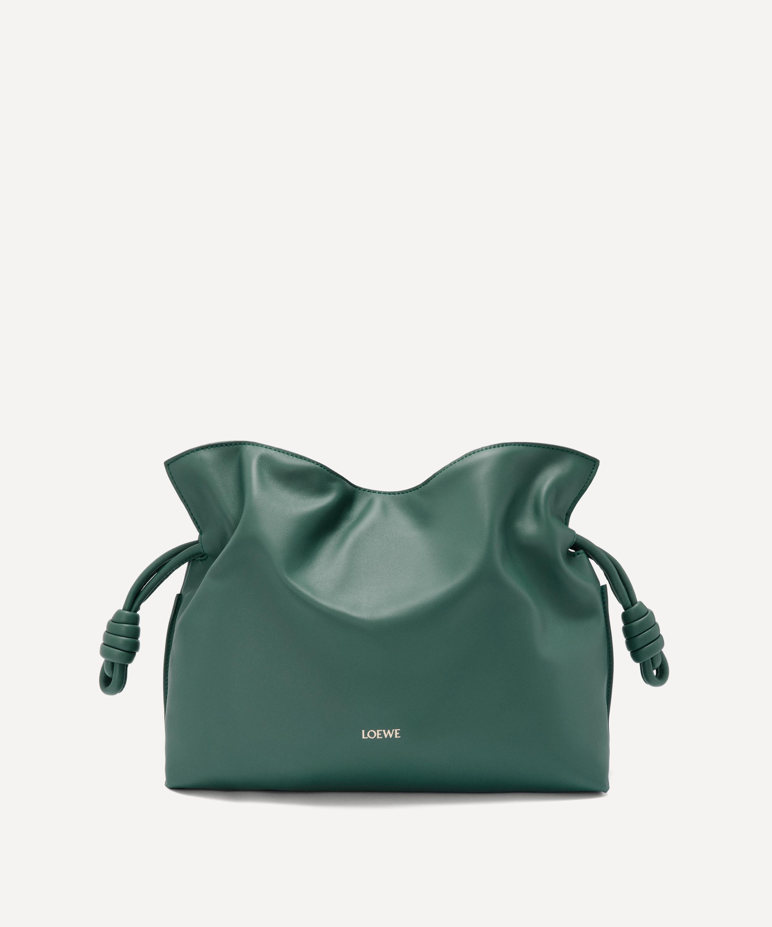 Loewe Flamenco Medium Leather Clutch Bag | Liberty