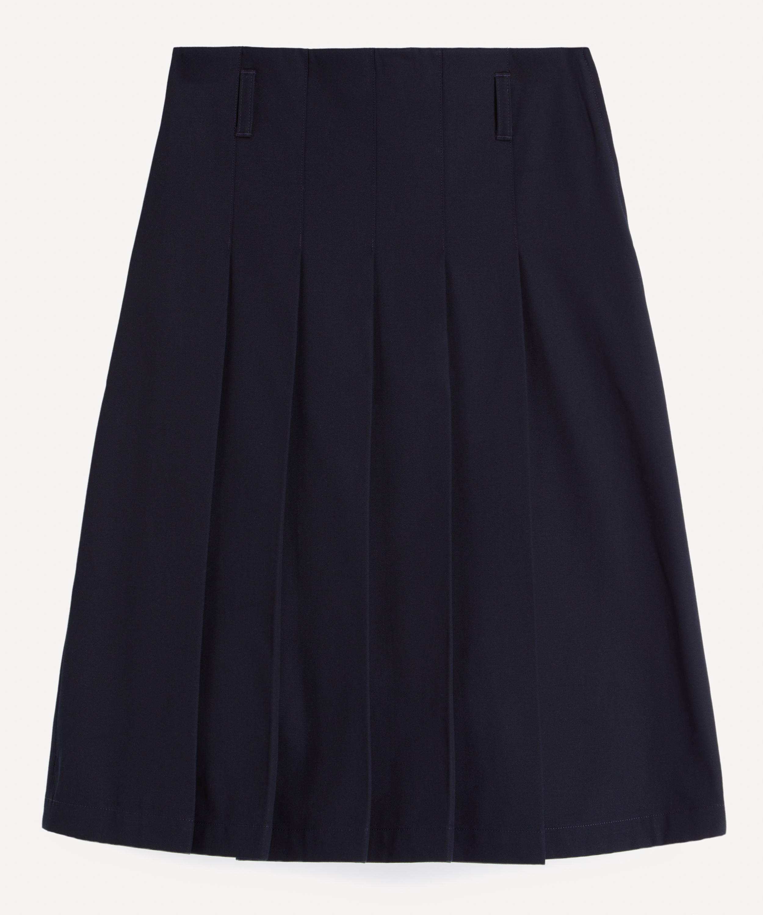 A.P.C. Pleated Midi Skirt | Liberty