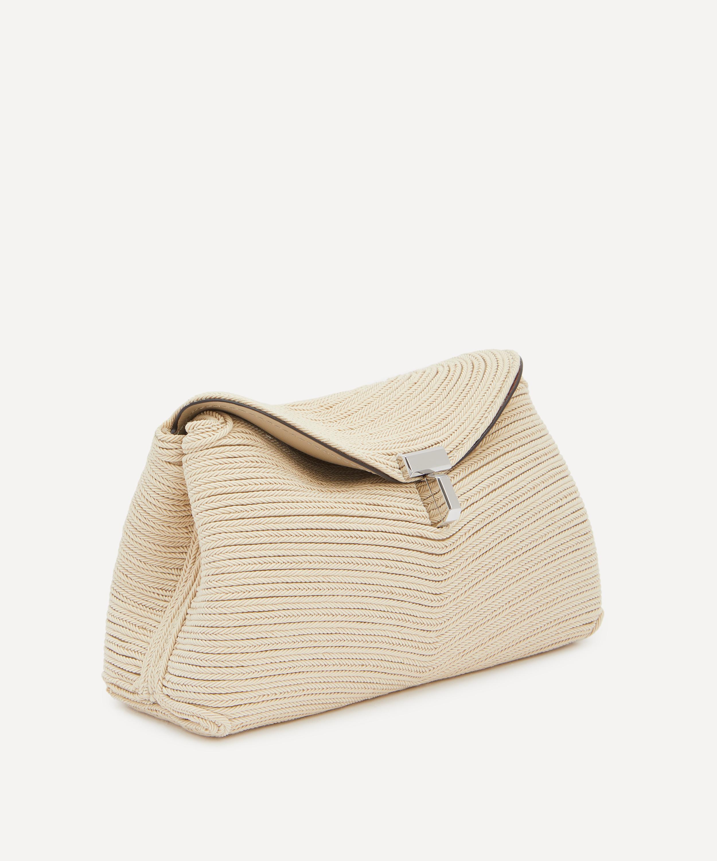 Toteme Mini T-Lock Rope Clutch Bag | Liberty