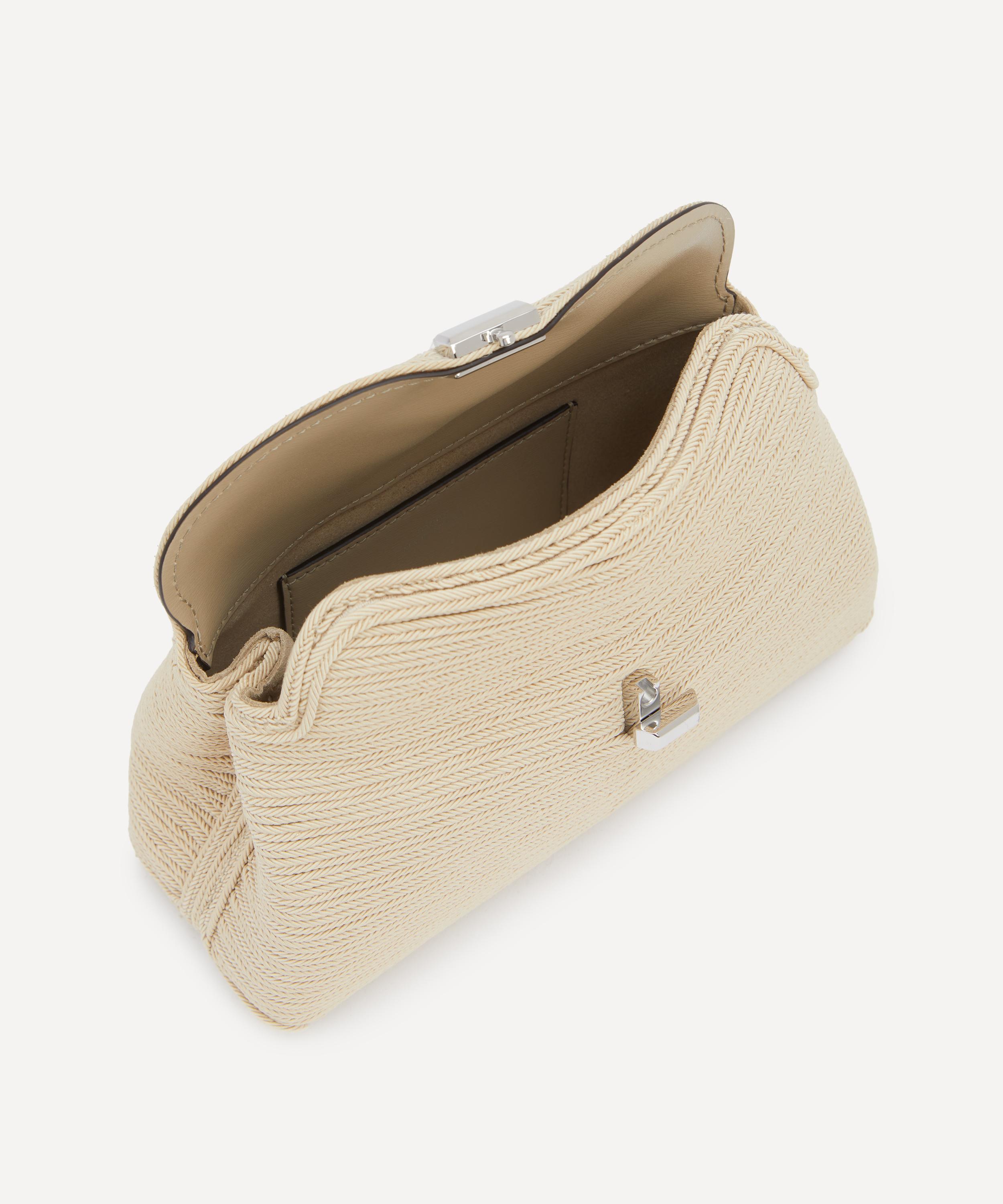 Toteme Mini T-Lock Rope Clutch Bag | Liberty