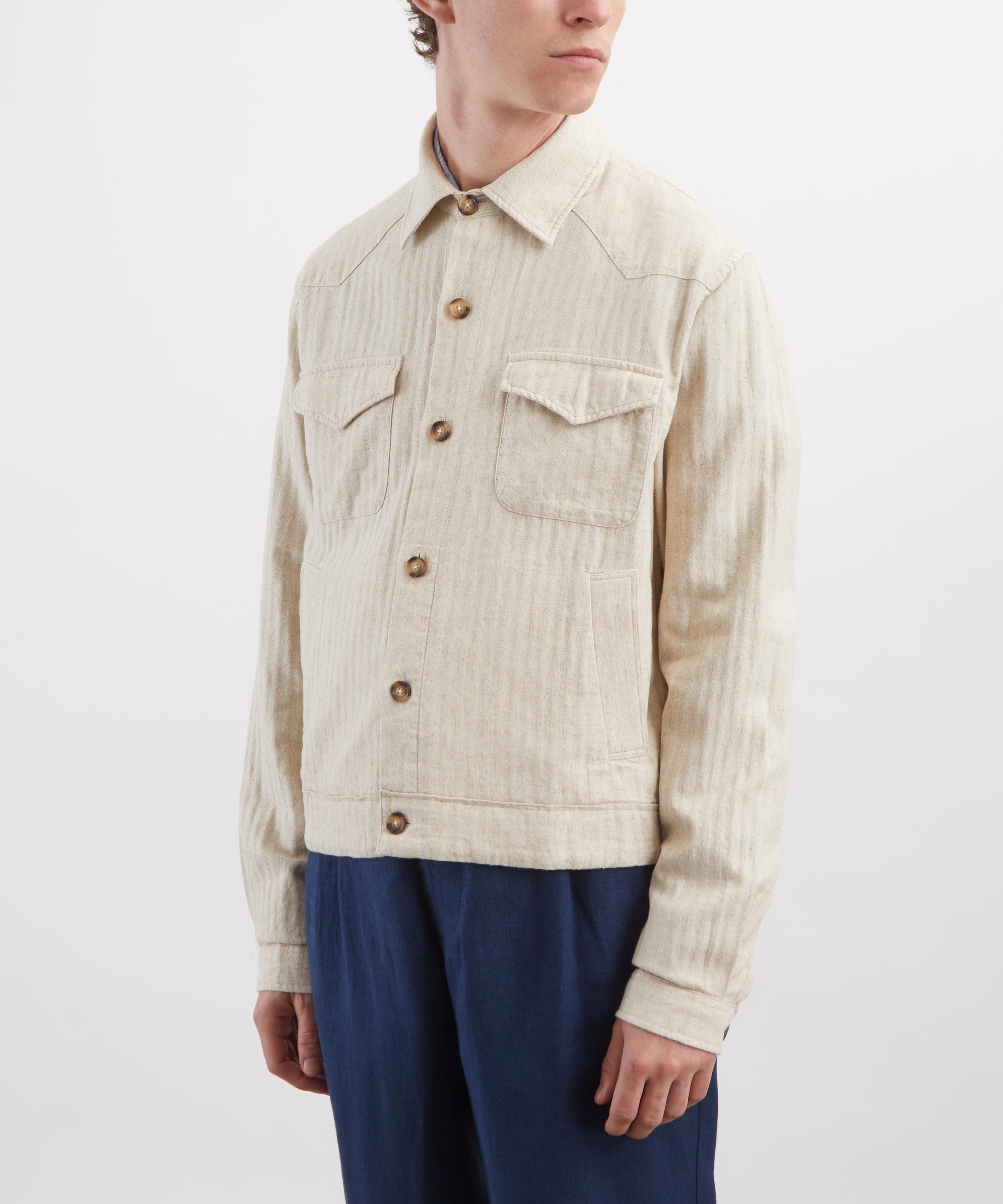Oliver Spencer Witley Cotton-Linen Trucker Jacket | Liberty
