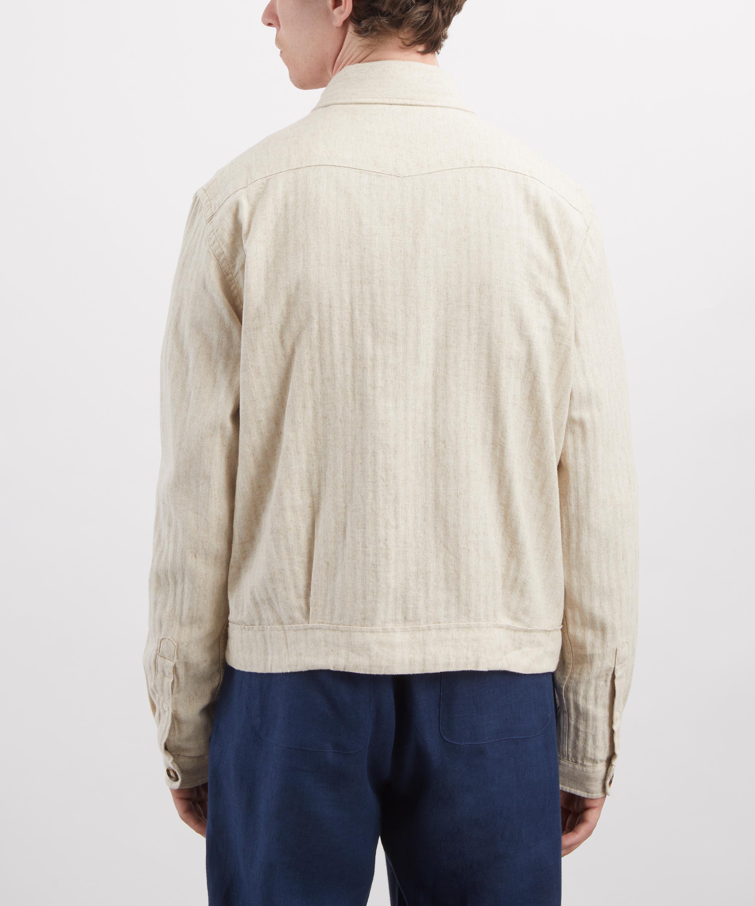 Oliver Spencer Witley Cotton-Linen Trucker Jacket | Liberty
